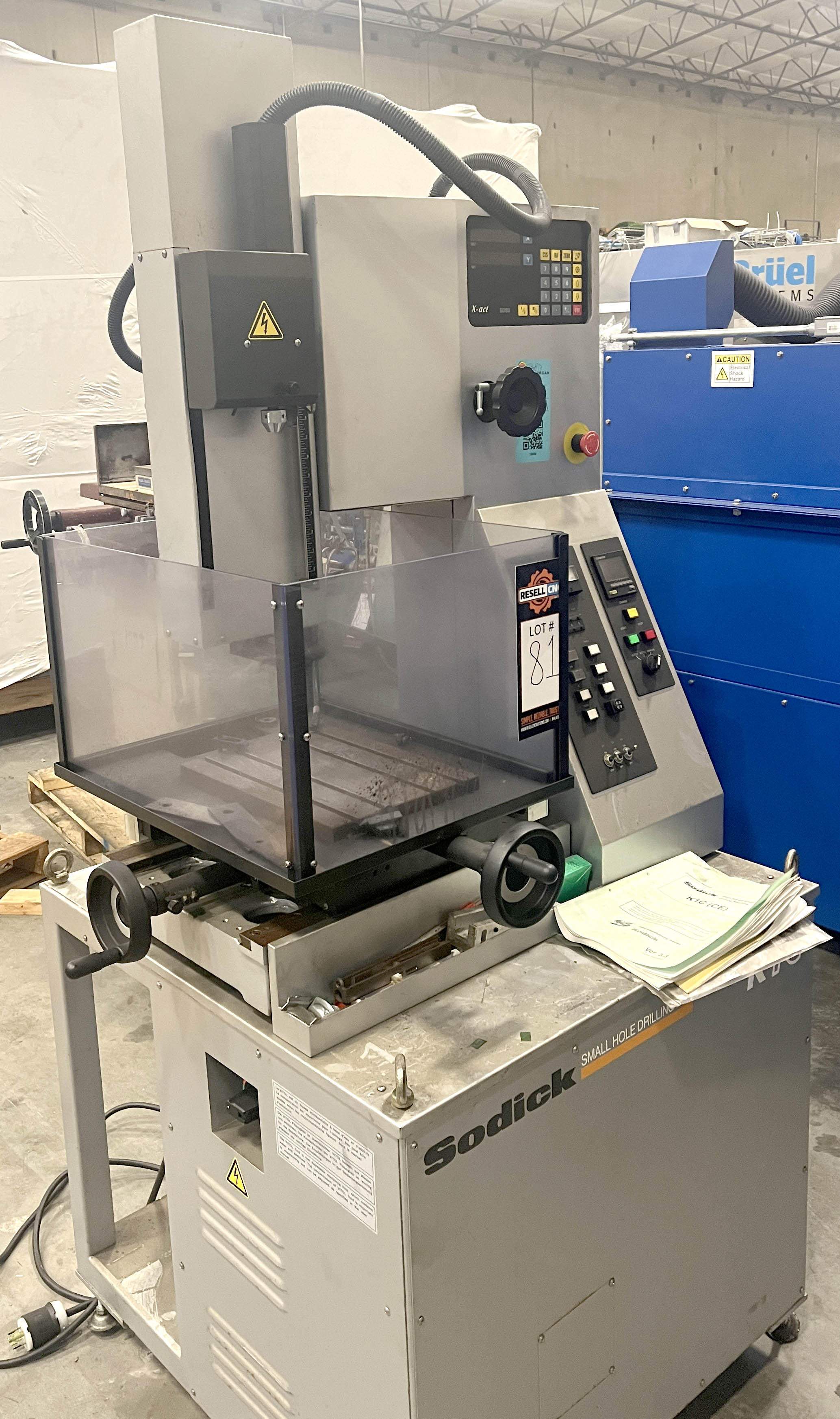 2015 Sodick Model K1C EDM Small Hole Drill: S/N: 00672;Specifications ...