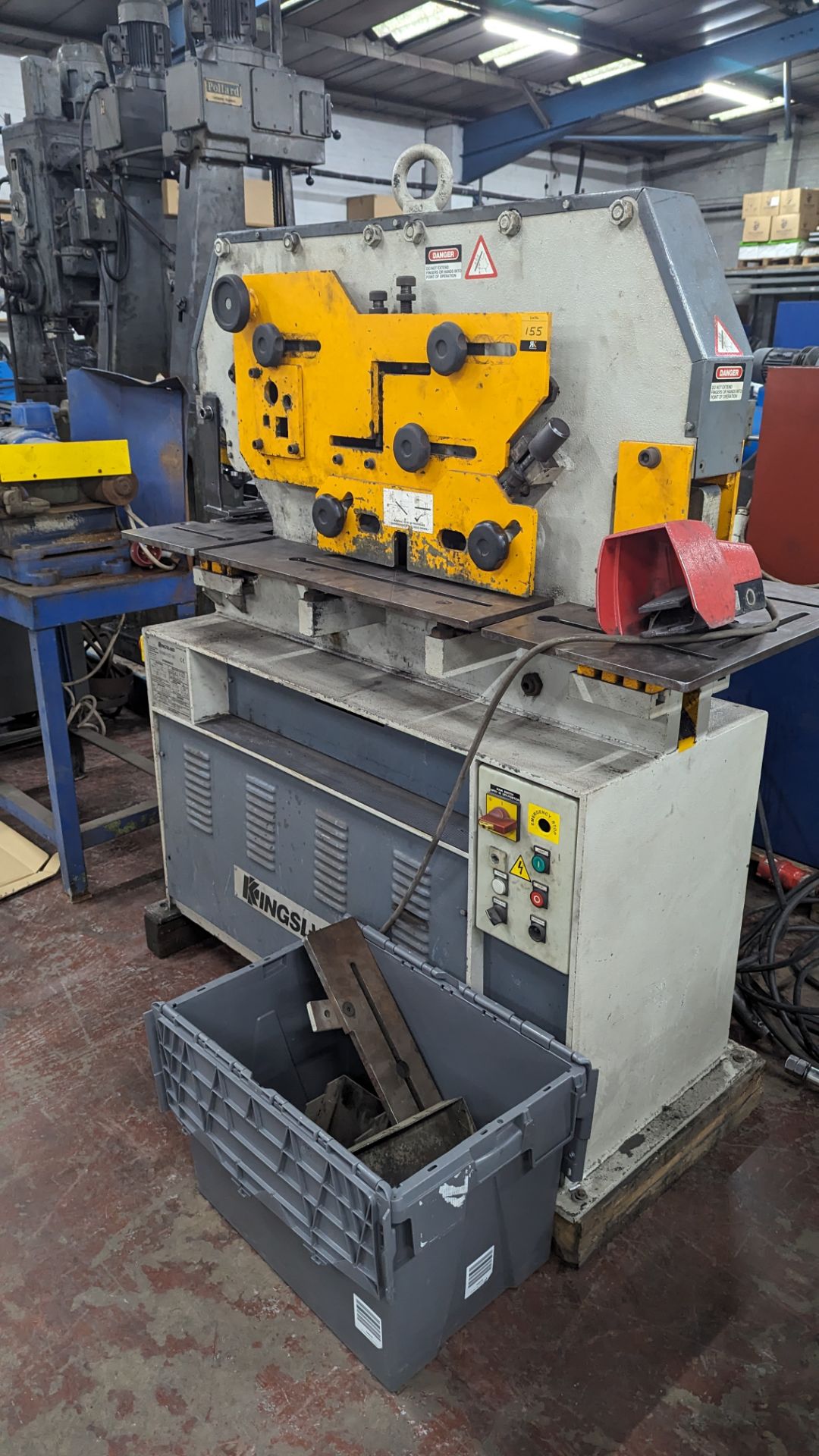 Kingsland Compact 60 hydraulic metalworker for punching, shearing ...
