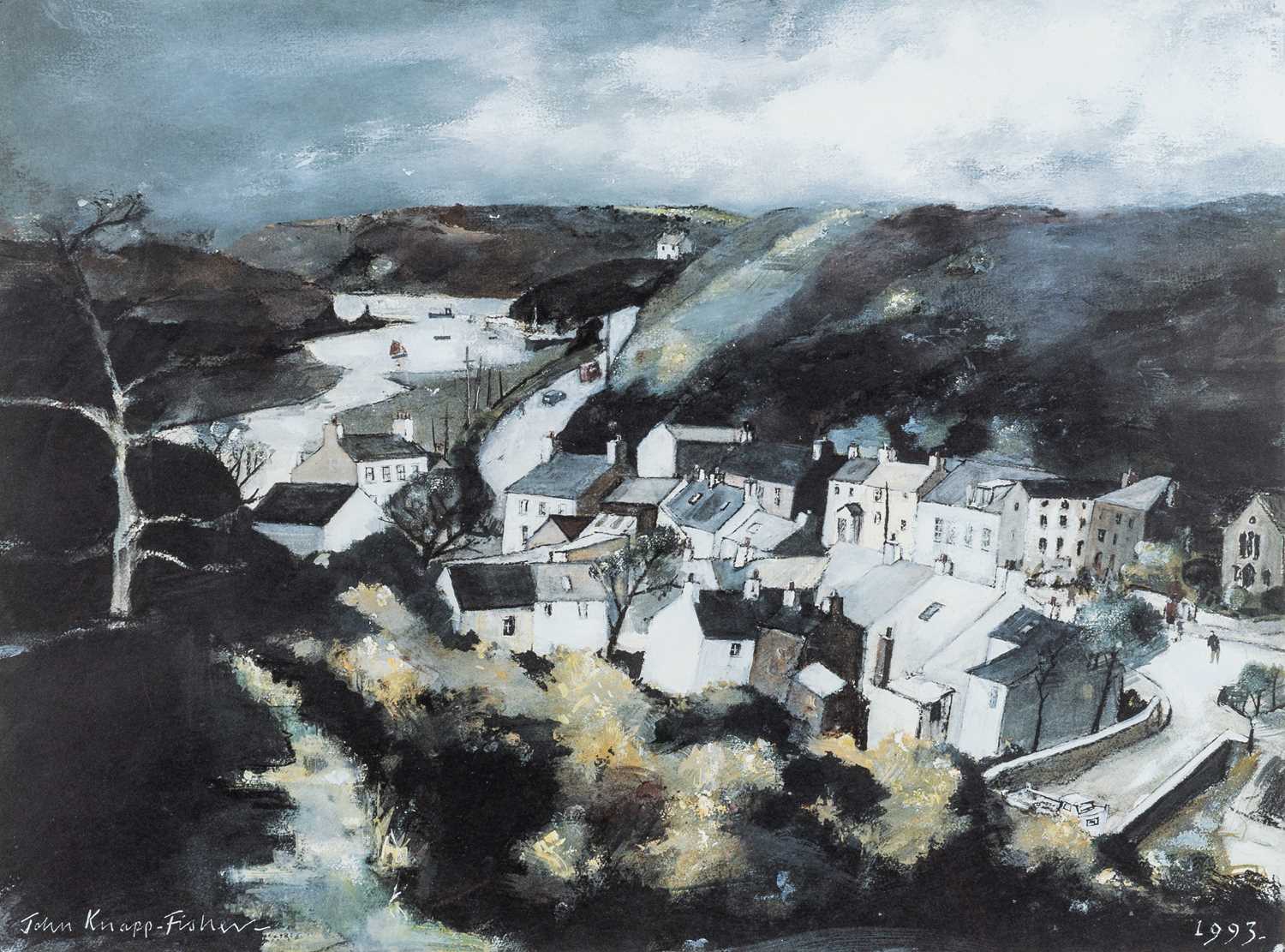 JOHN KNAPP-FISHER limited edition (166/250) print - entitled 'Solva ...