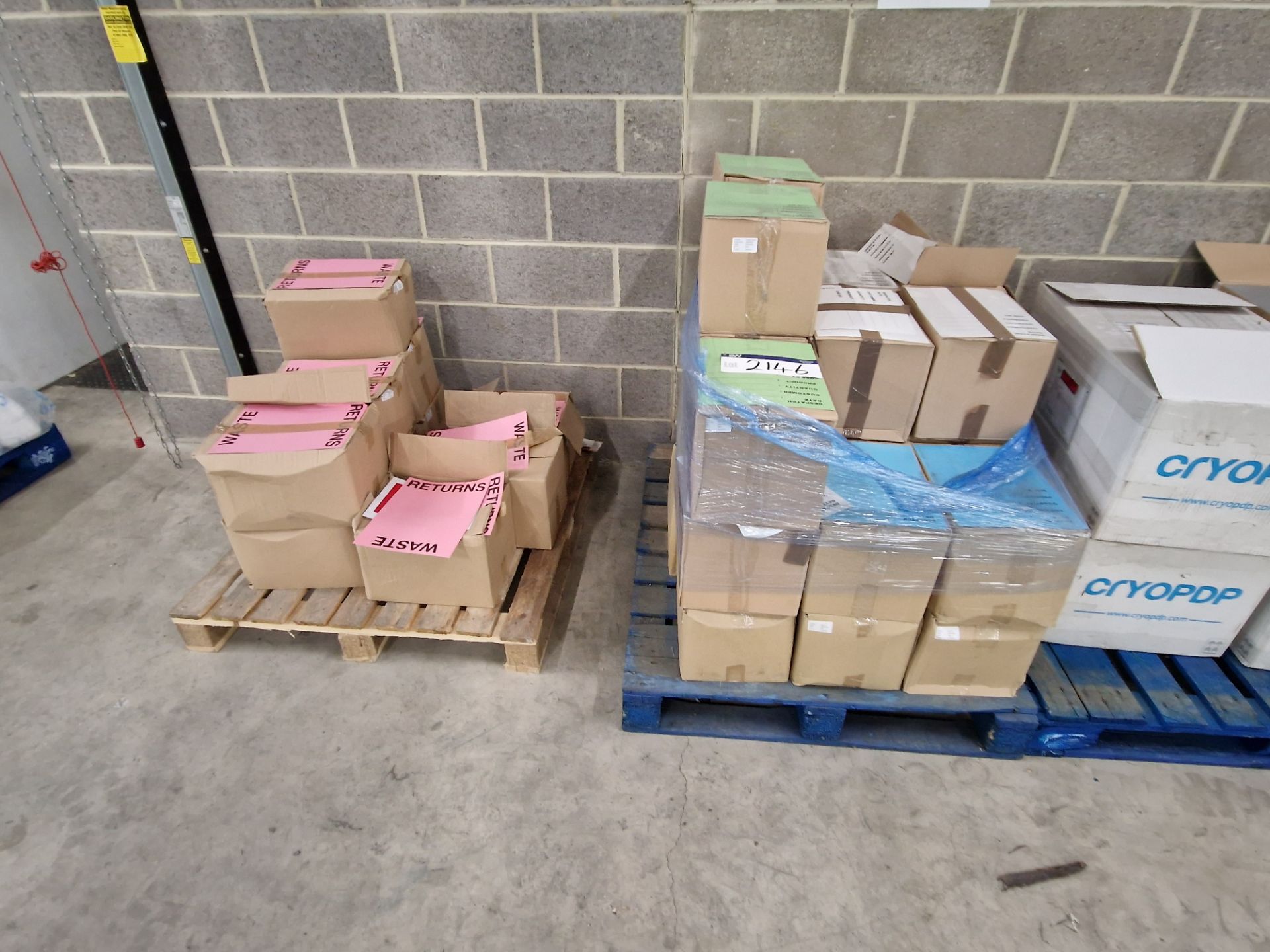 Quantity of Dispatch Sheets and Waste Returns Sheets, as set out on two ...