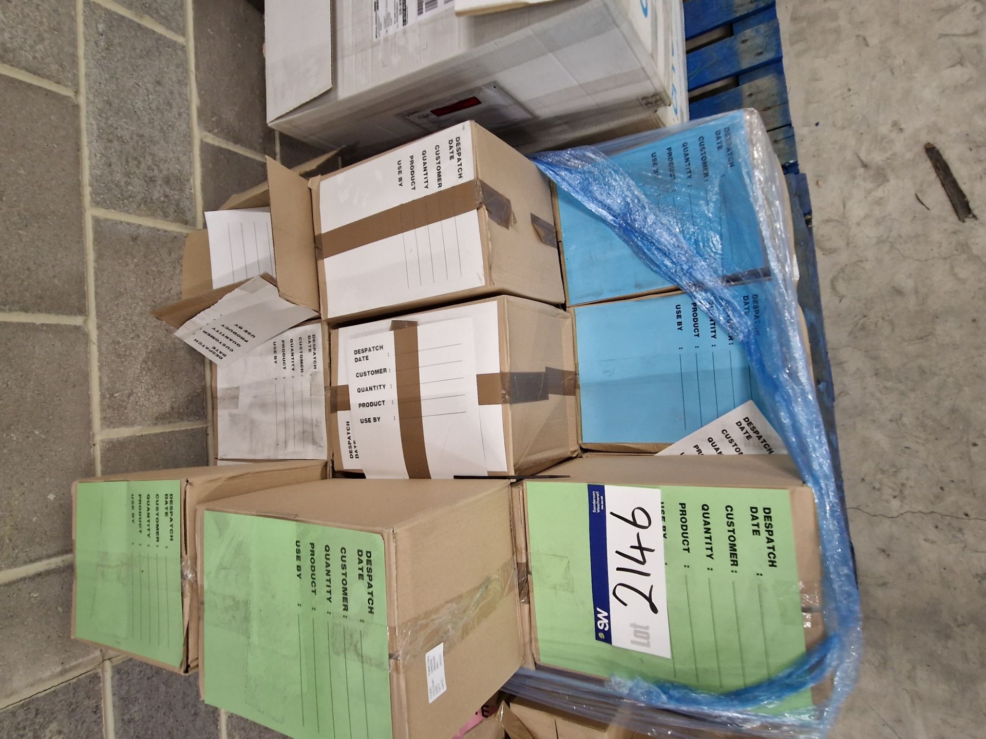 Quantity of Dispatch Sheets and Waste Returns Sheets, as set out on two ...
