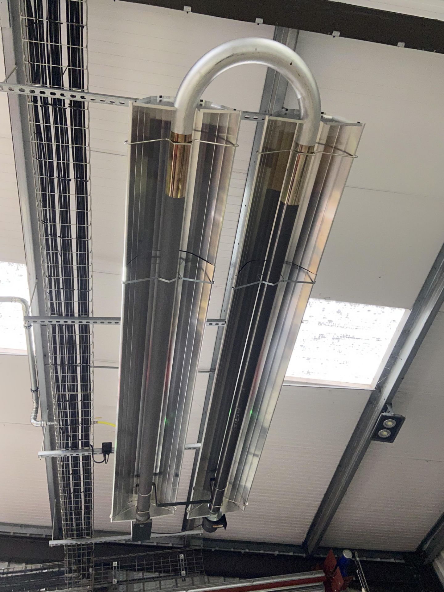 (AG-ENG) Combat Gas Fired Suspended Radiant Linear Tube Heater, approx ...