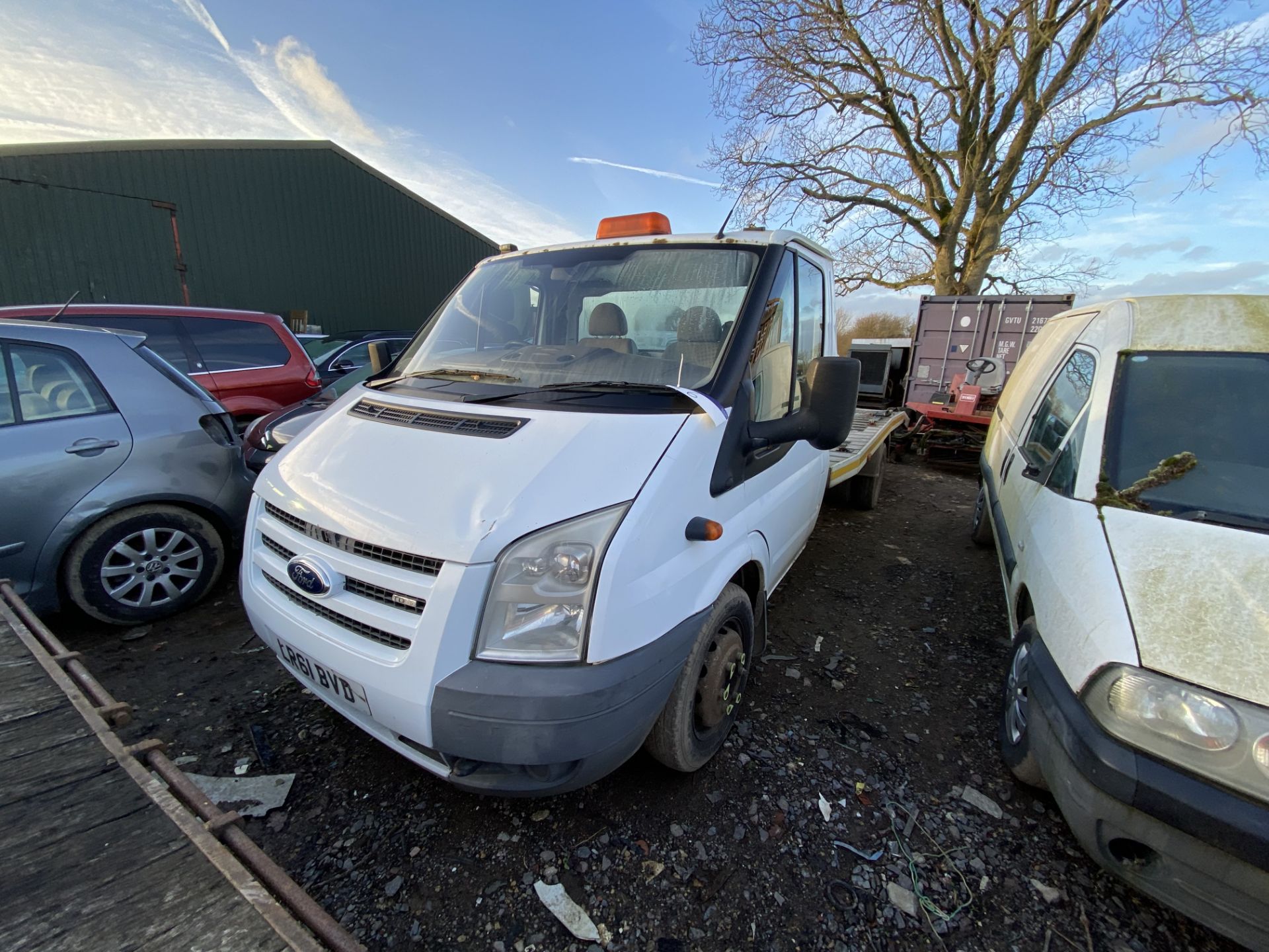 Ford Transit Beaver Tail Pickup Truck, registration no. LR61 BVD ...