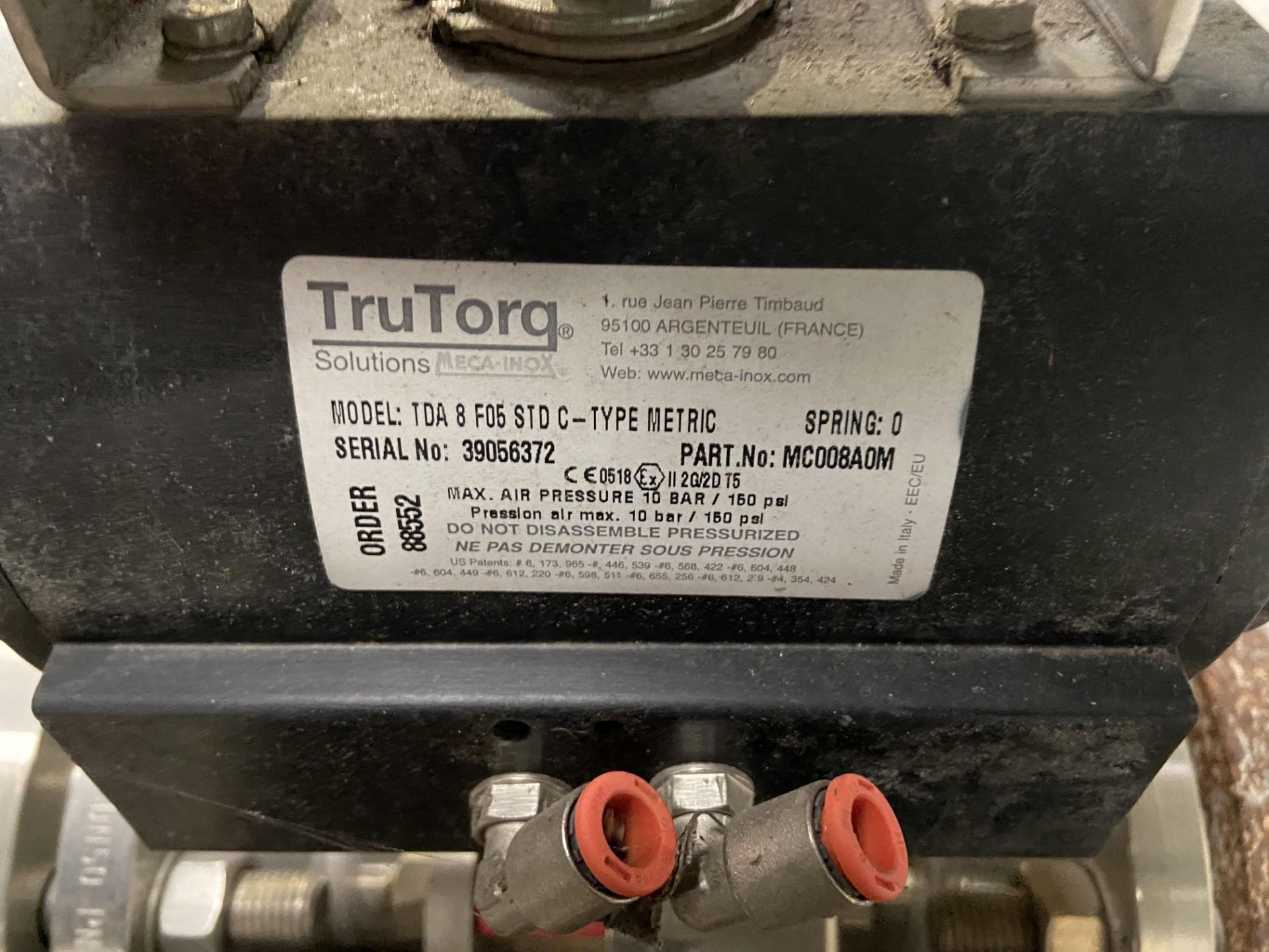 Manifold, with flow actuators and equipment as fitted; lot located ...