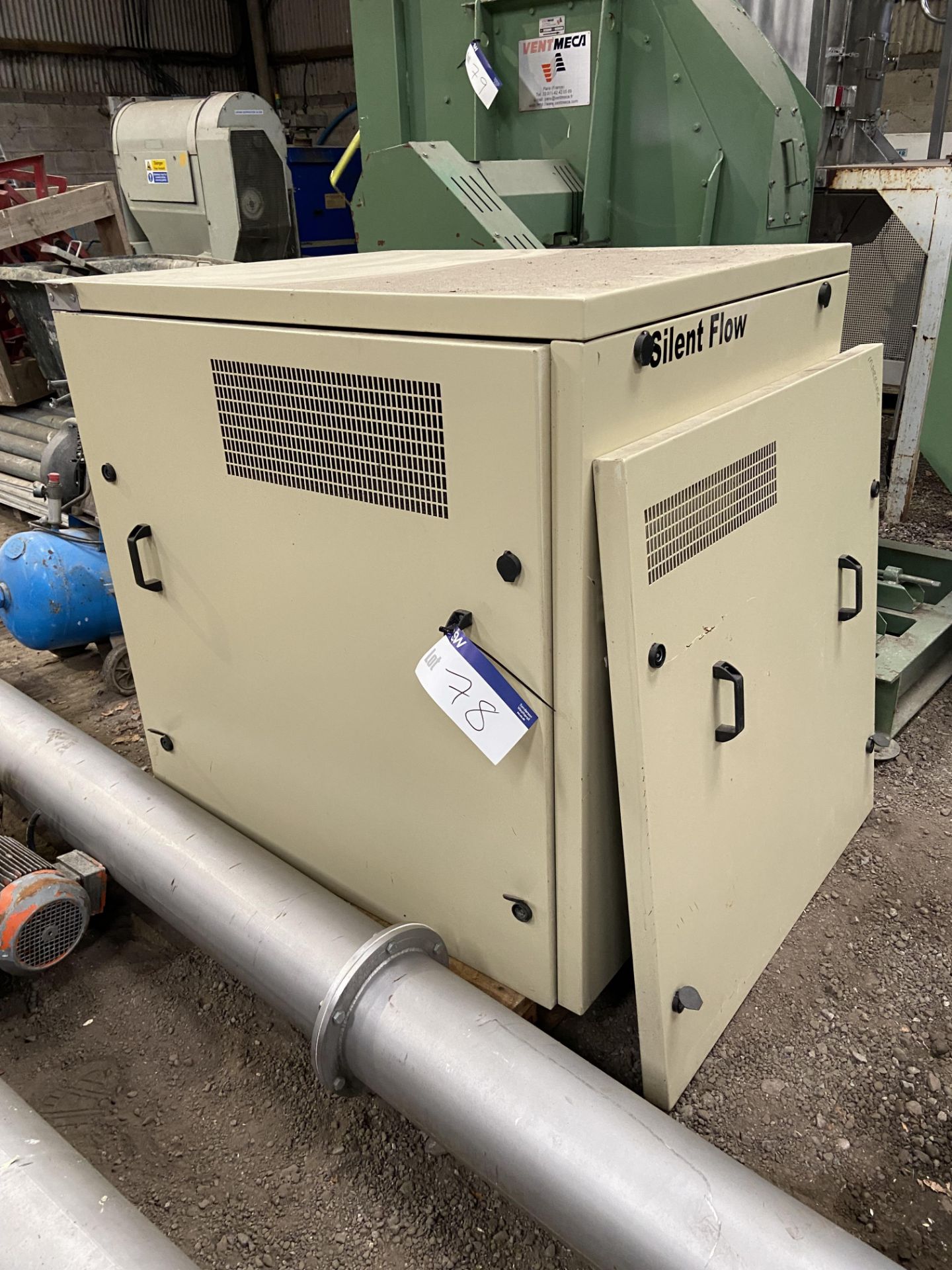 Ingersoll Rand SILENT FLOW PACKAGED BLOWER UNIT, fitted with type SNH ...