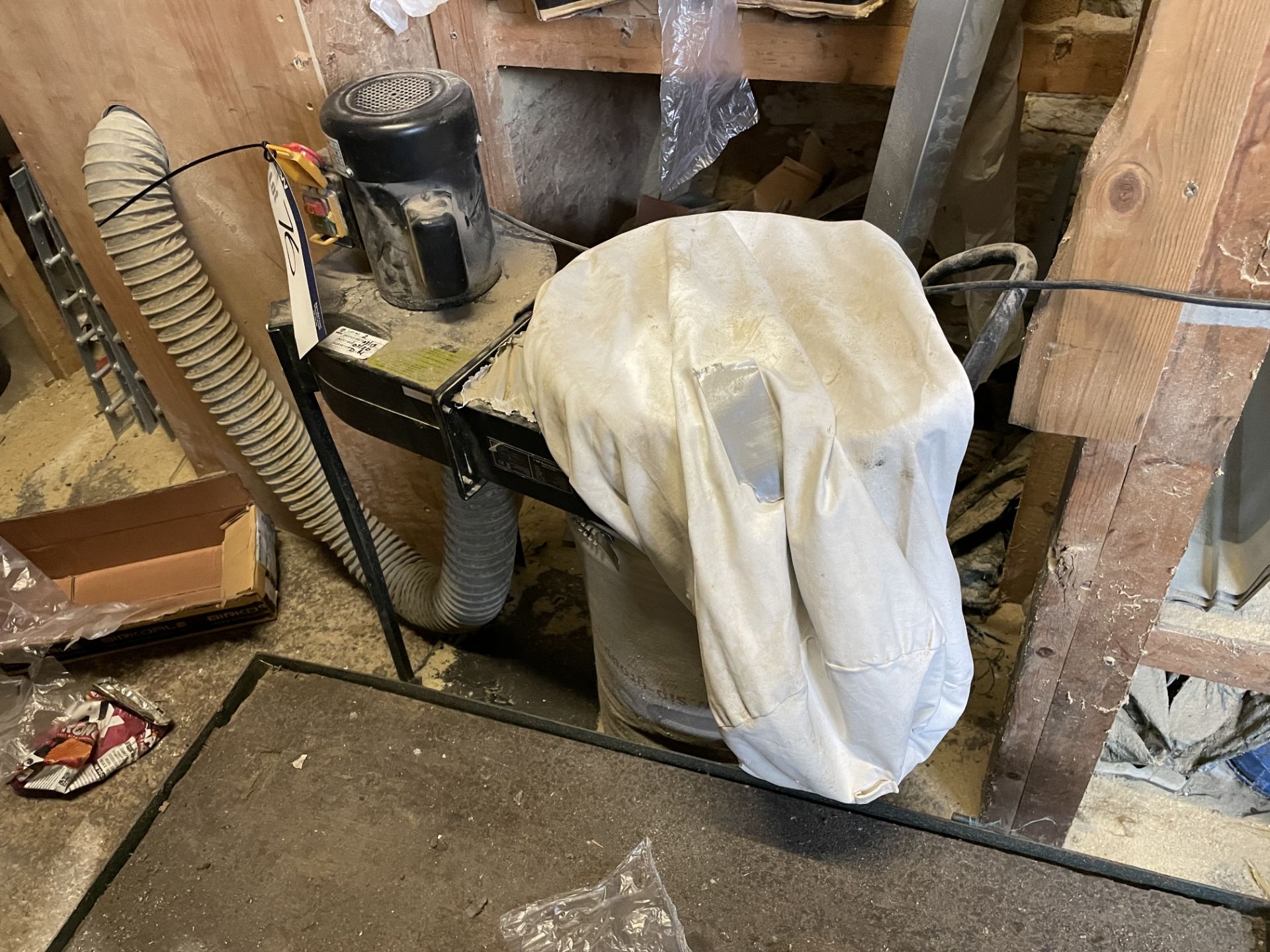 SIP 1 HP Single Bag Dust Extraction Unit, 240VPlease read the following ...