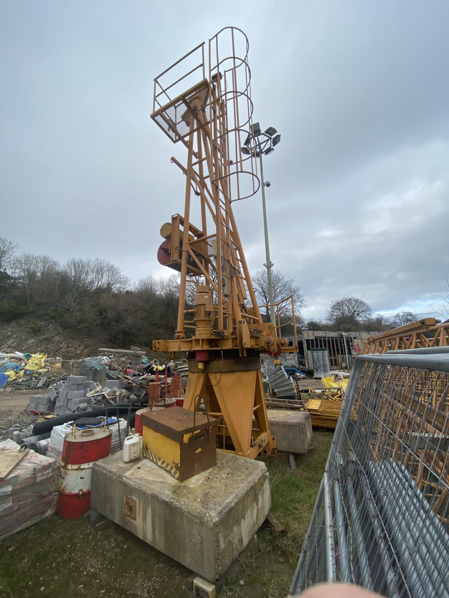 Jaso J 65 MAC TOWER CRANE (dismantled), serial no. J65MAC-0199, year of ...