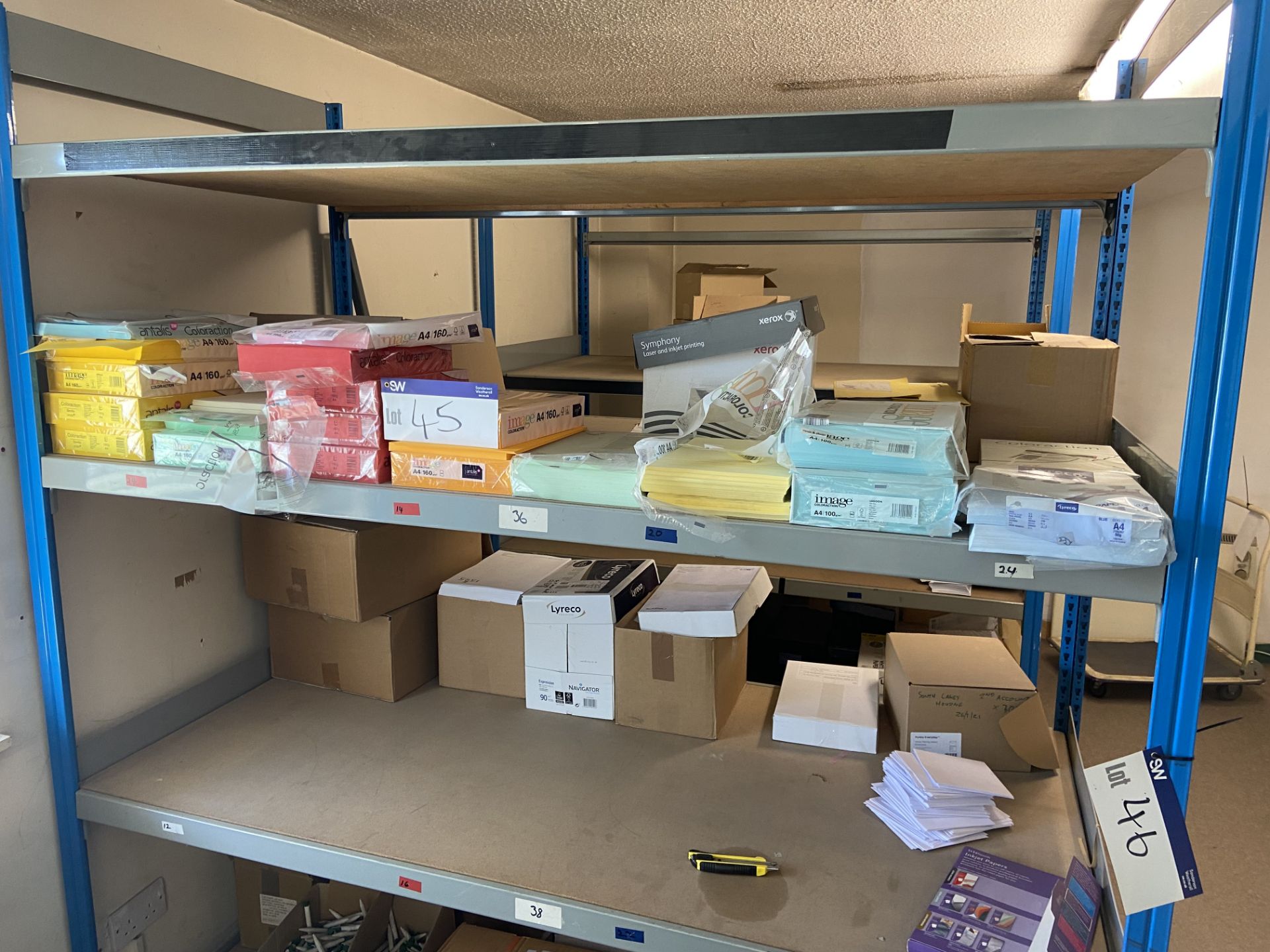 Quantity of Assorted Paper Tubes, Envelopes, Stationery & Equipment, as ...