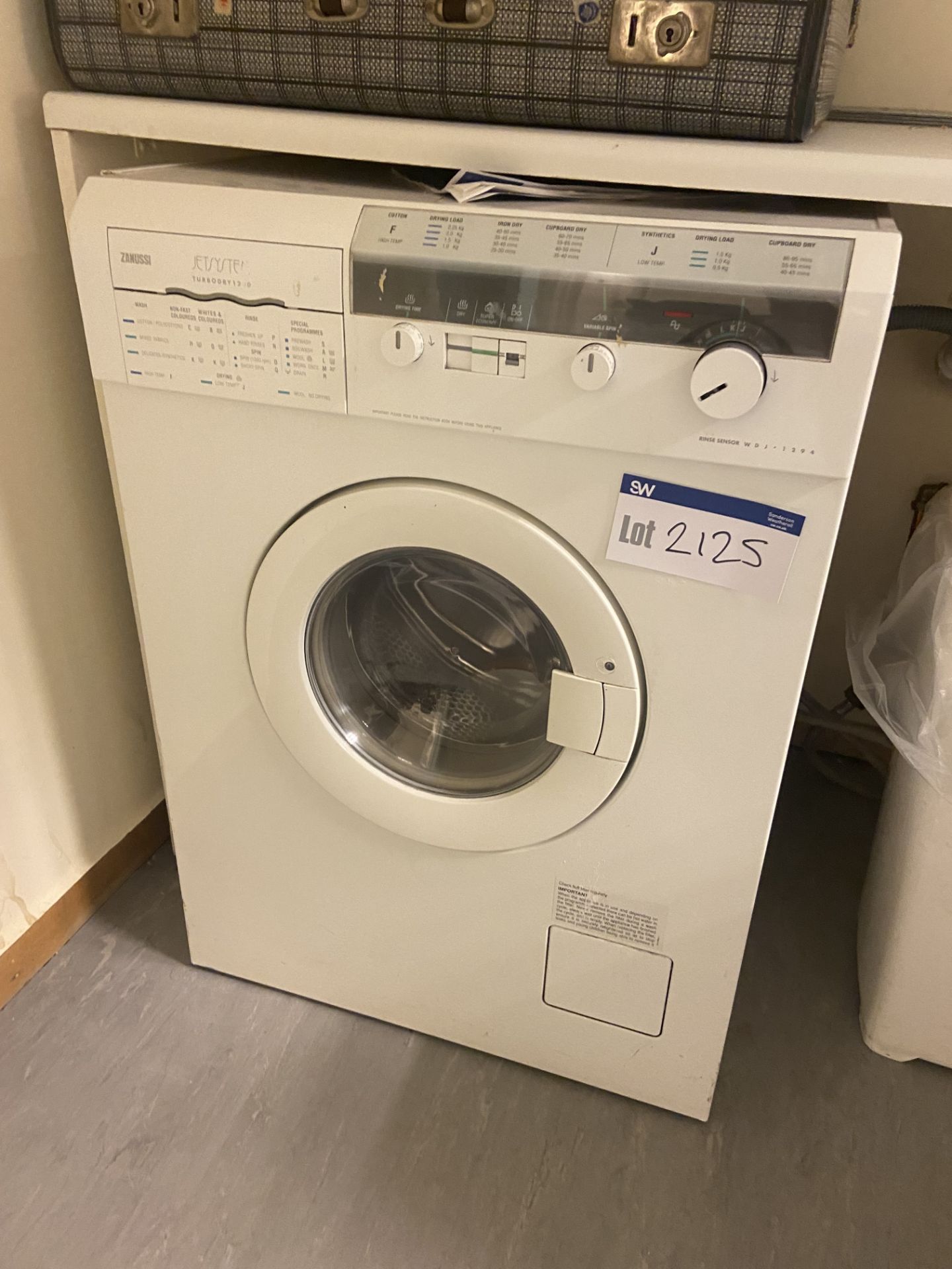 Zanussi Turbo Dry 1200 Dryer, Lots Located Caledonia House, 5 Inchinnan ...