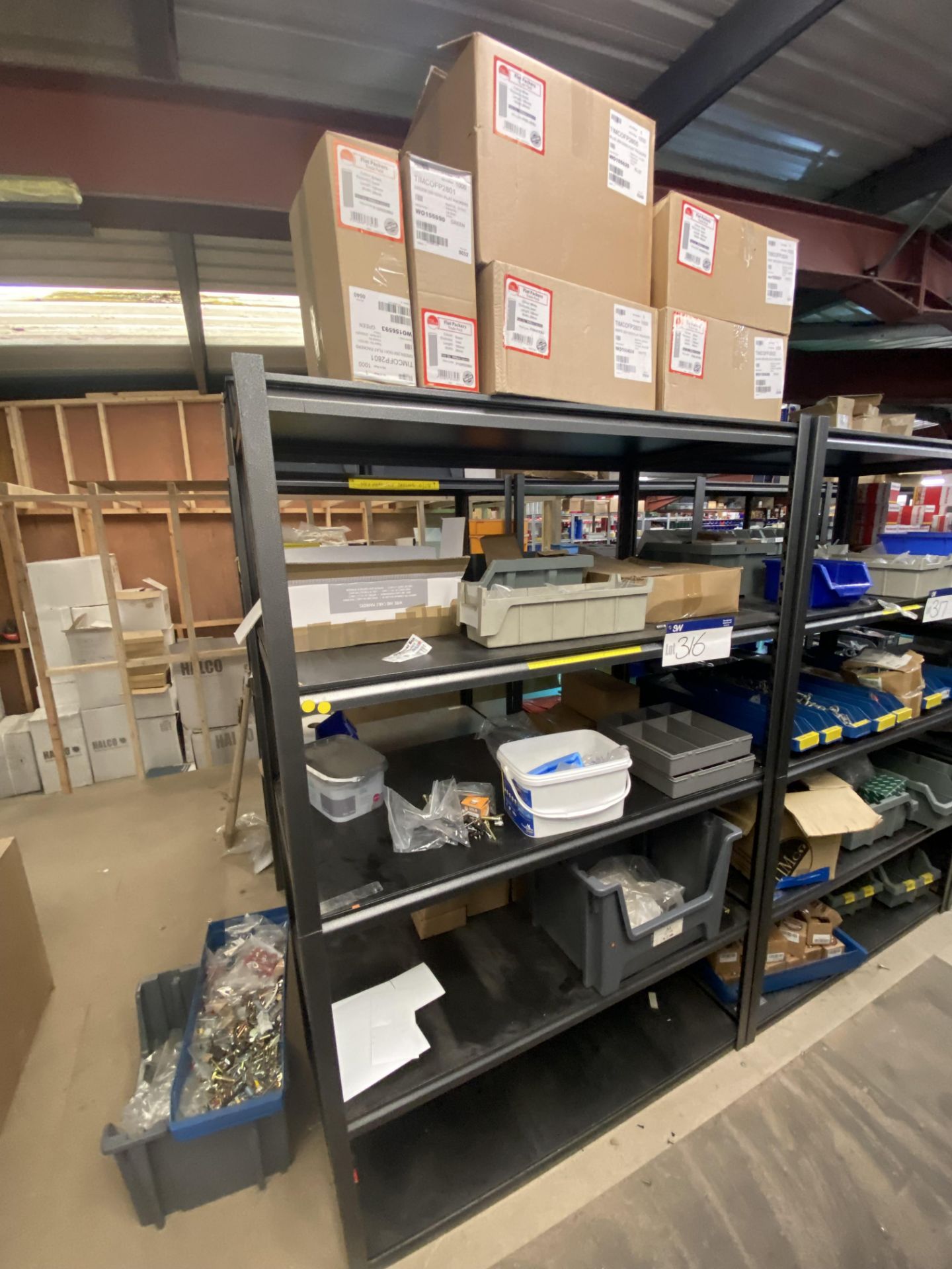 Quantity of Timco Packers, with plastic tubs, zinc spacers and plastic ...