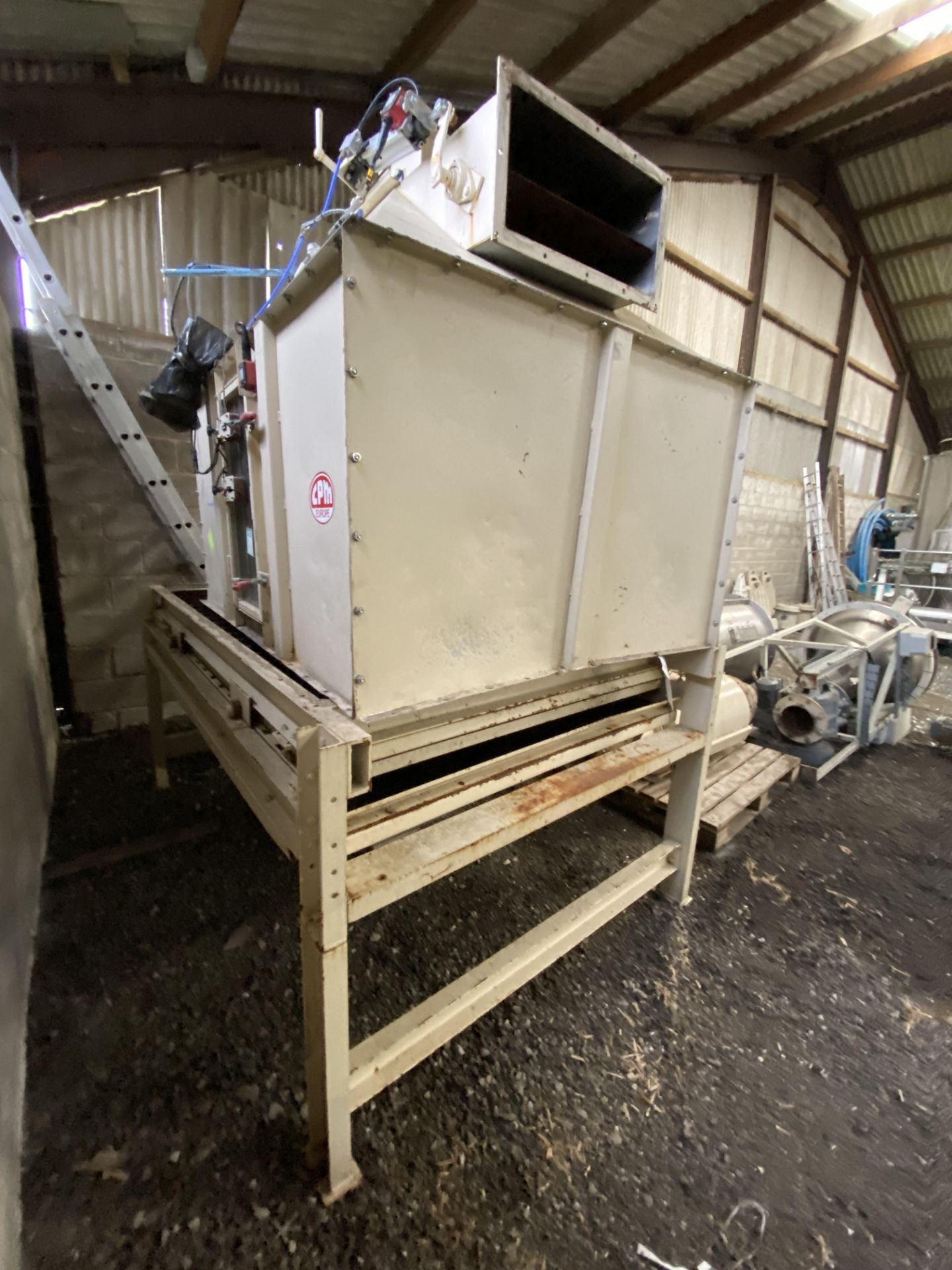 Geelen VK14x19RS STAINLESS STEEL CASED COUNTERFLOW BOX COOLER, serial ...