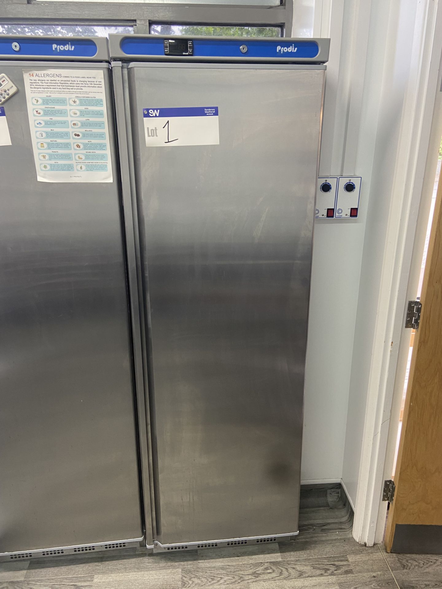 Prodis HC400 FSS Stainless Steel Freezer, serial no. 8108953 Please ...