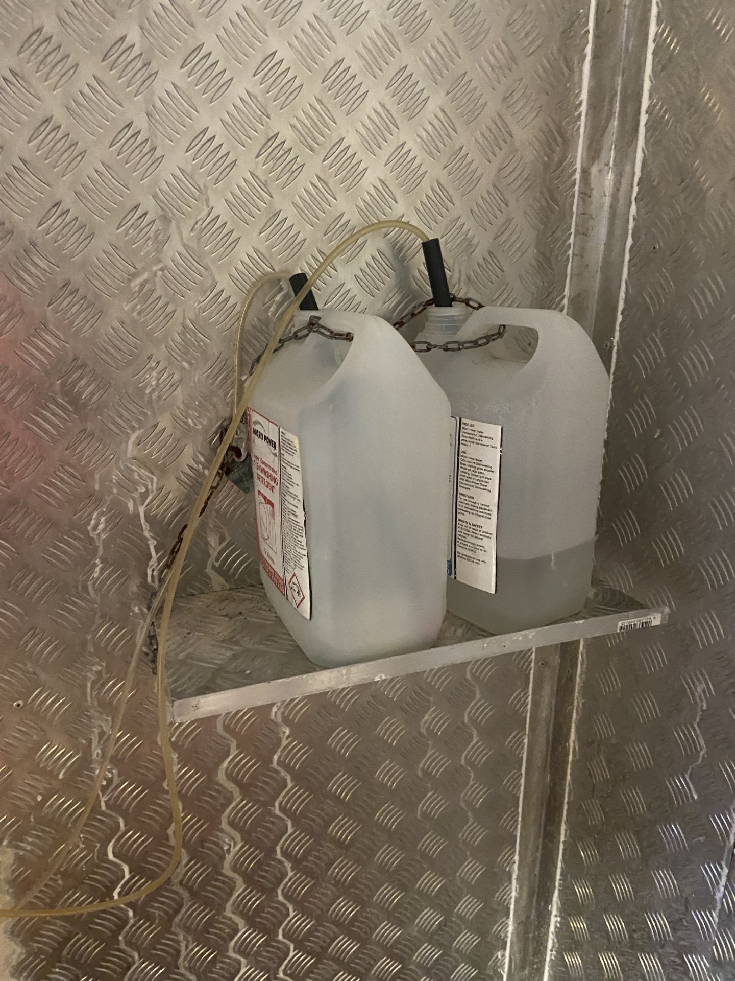 Hobart STAINLESS STEEL WASHING MACHINE, with Holchem pump dispenser ...