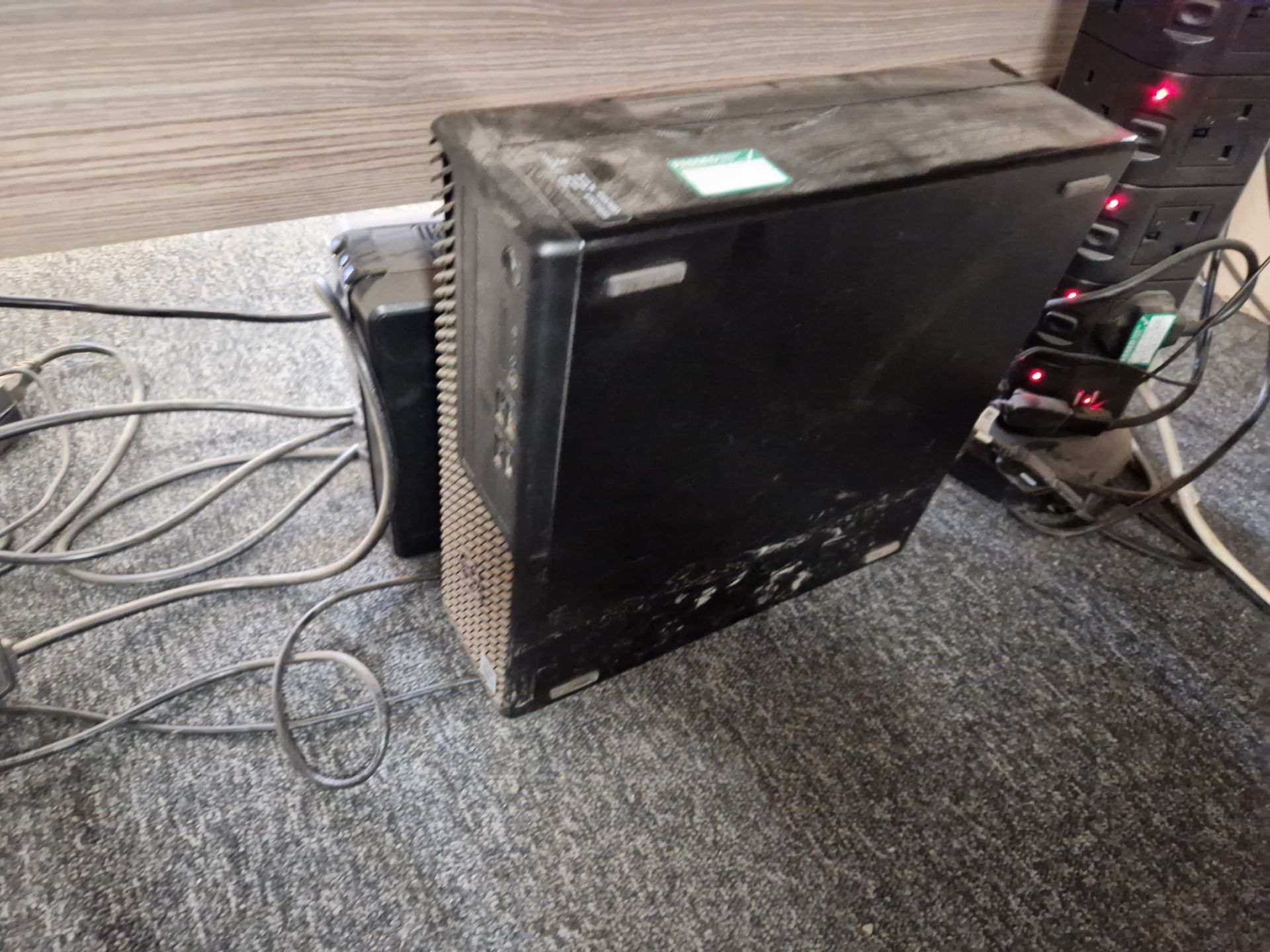 Dell Precision 3440 Core i7 10th Gen Desktop PC, Three Dell Monitors ...