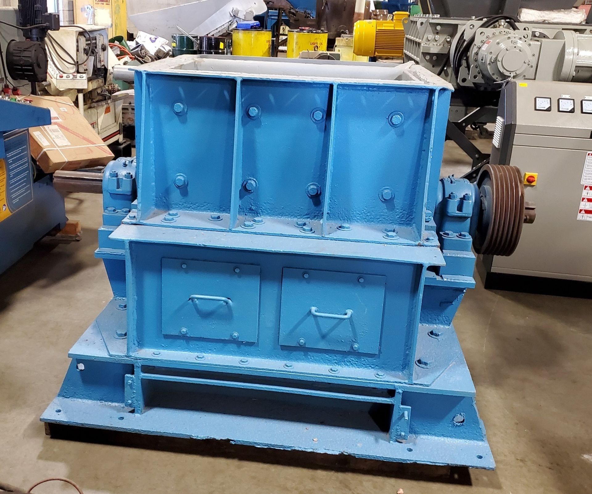 (Located in Zion, IL) Model 34 Jeffrey Hammermill Hog, Feed Opening: 34 ...