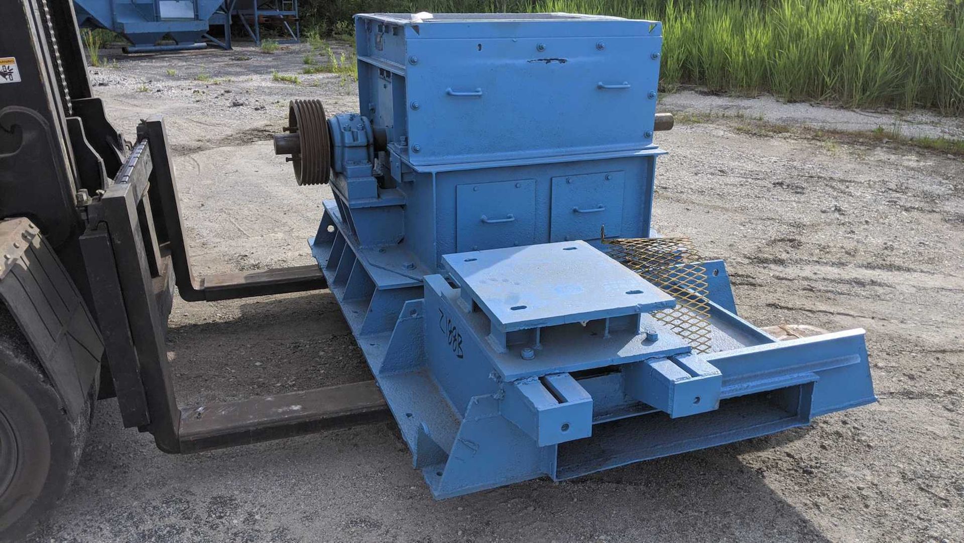 (Located in Zion, IL) Model 34 Jeffrey Hammermill Hog, Feed Opening: 34 ...