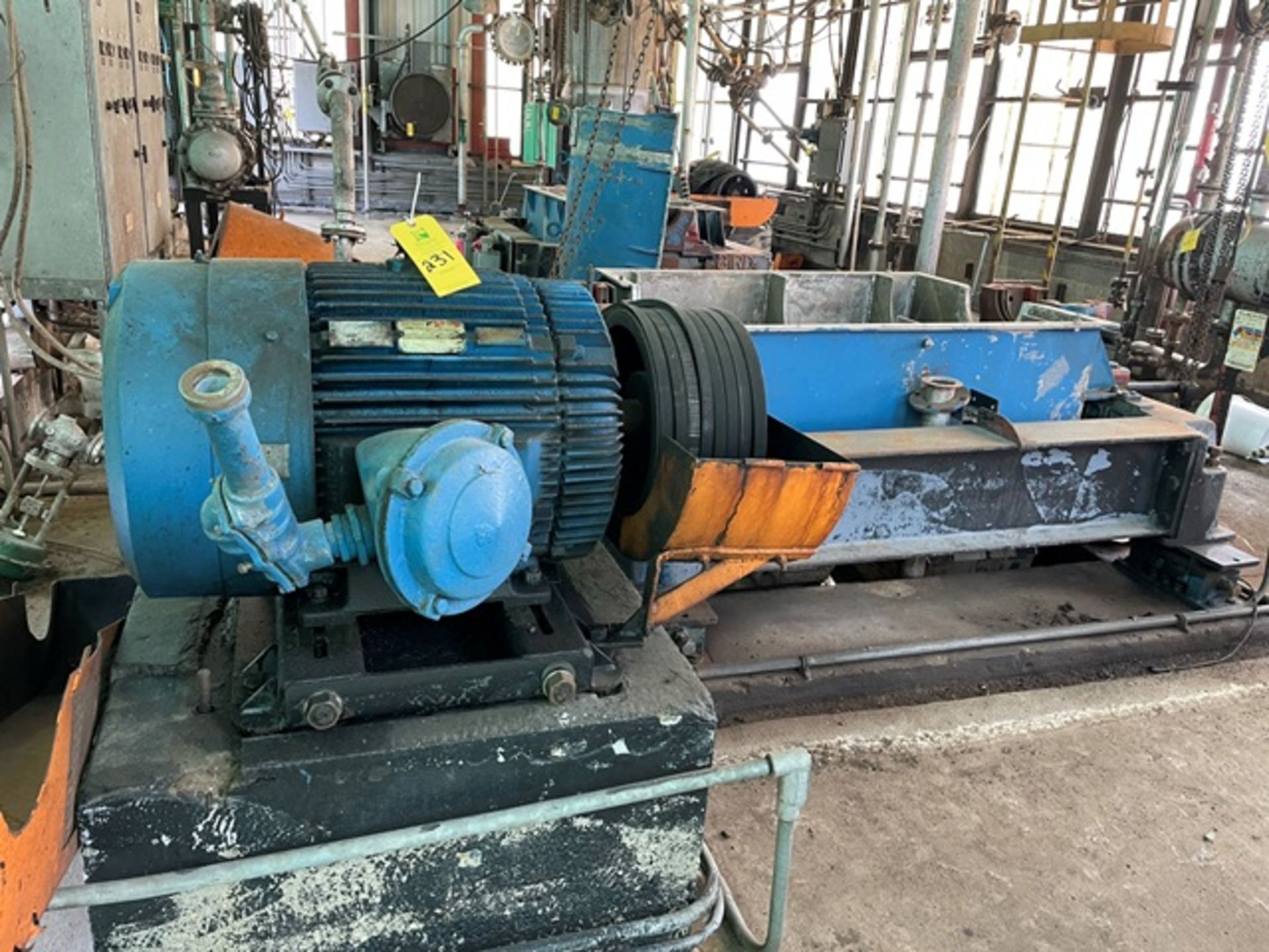 Bird Centrifuge Nest/Base, SN LB1005, Includes 75 HP Motor, Note ...