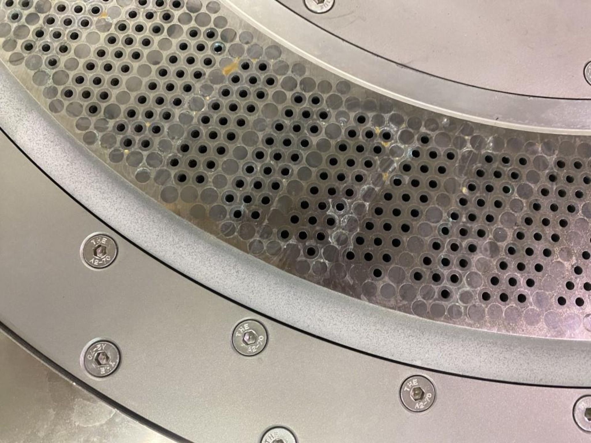 EXTRUDER DIE PLATE KENNAMETAL 1700 HOLES, 3.2MM, MPN OW-74, 30 ...