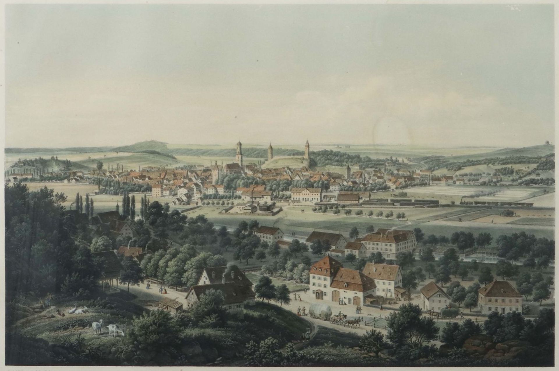 Emminger, EberhardBiberach 1808 - 1885 ebenda, Maler und Lithograph ...