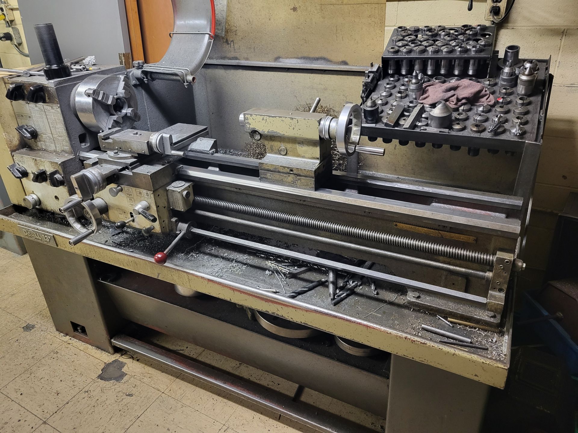 DoAll 13"Engine Lathe, 60" Bed with approx 48" between centers with ...