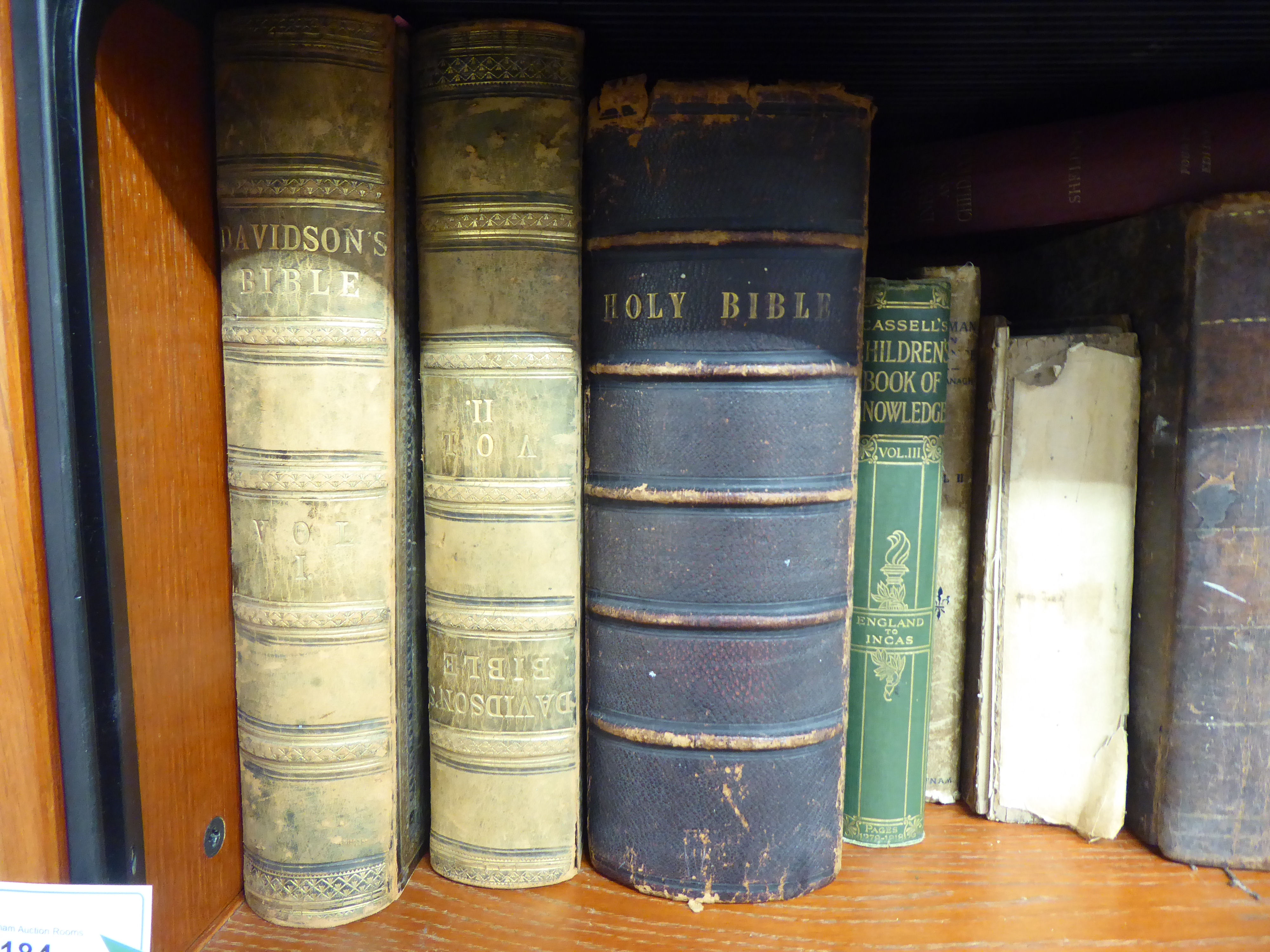 Books: 'Religious and Cassells Children's Book of Knowledge' in six volumes