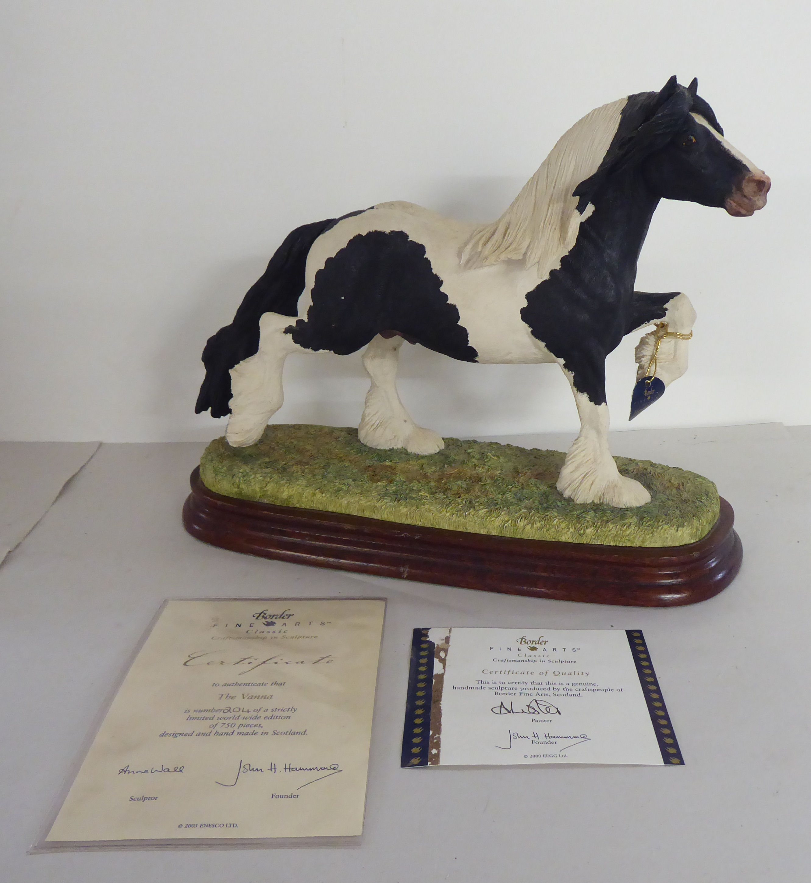 Two Border Fine Arts models, viz. 'The Vanna' No.733/750; and No.204/ ...
