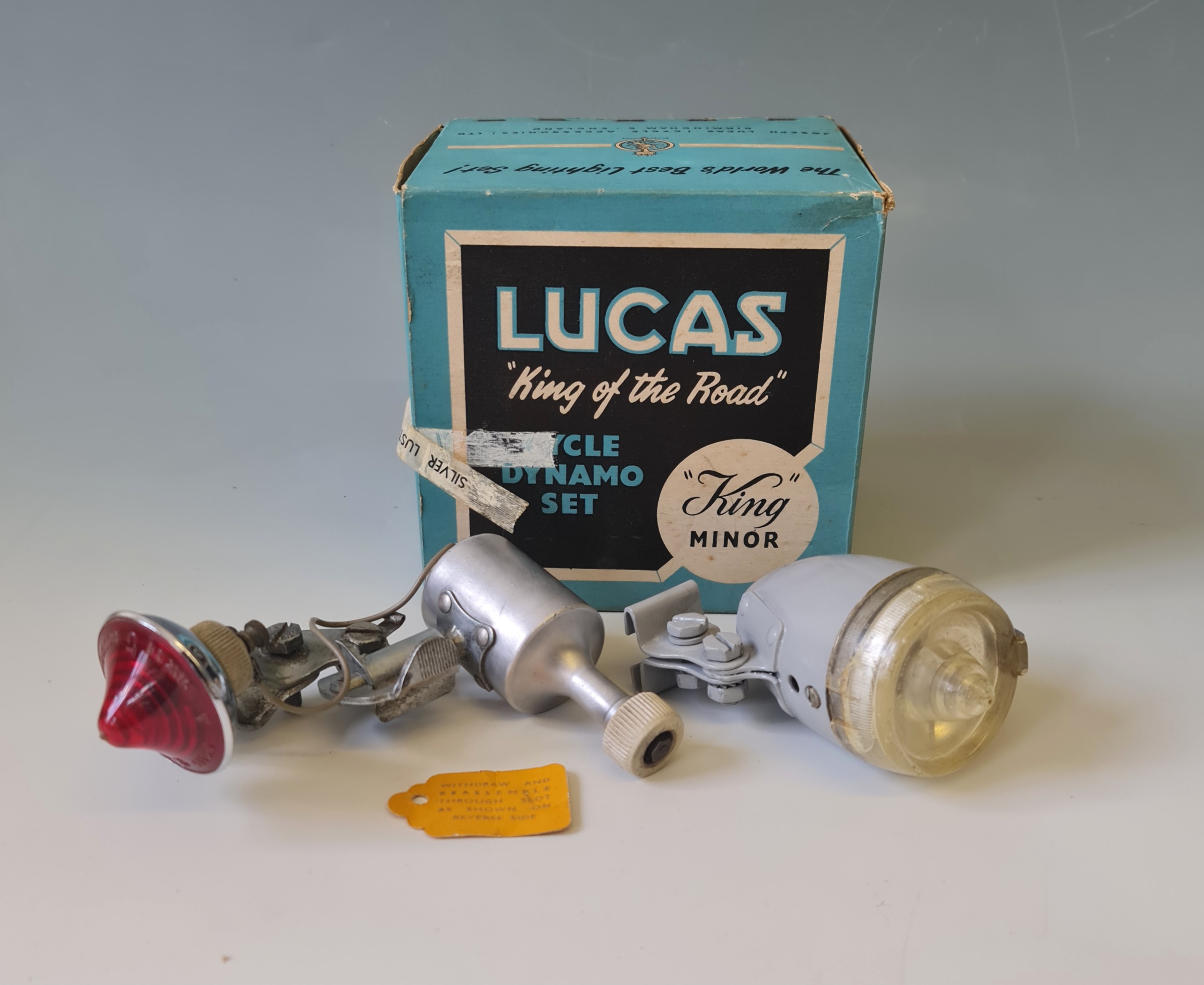 A Joseph Lucas King of the road cycle dynamo set Captain in a King ...