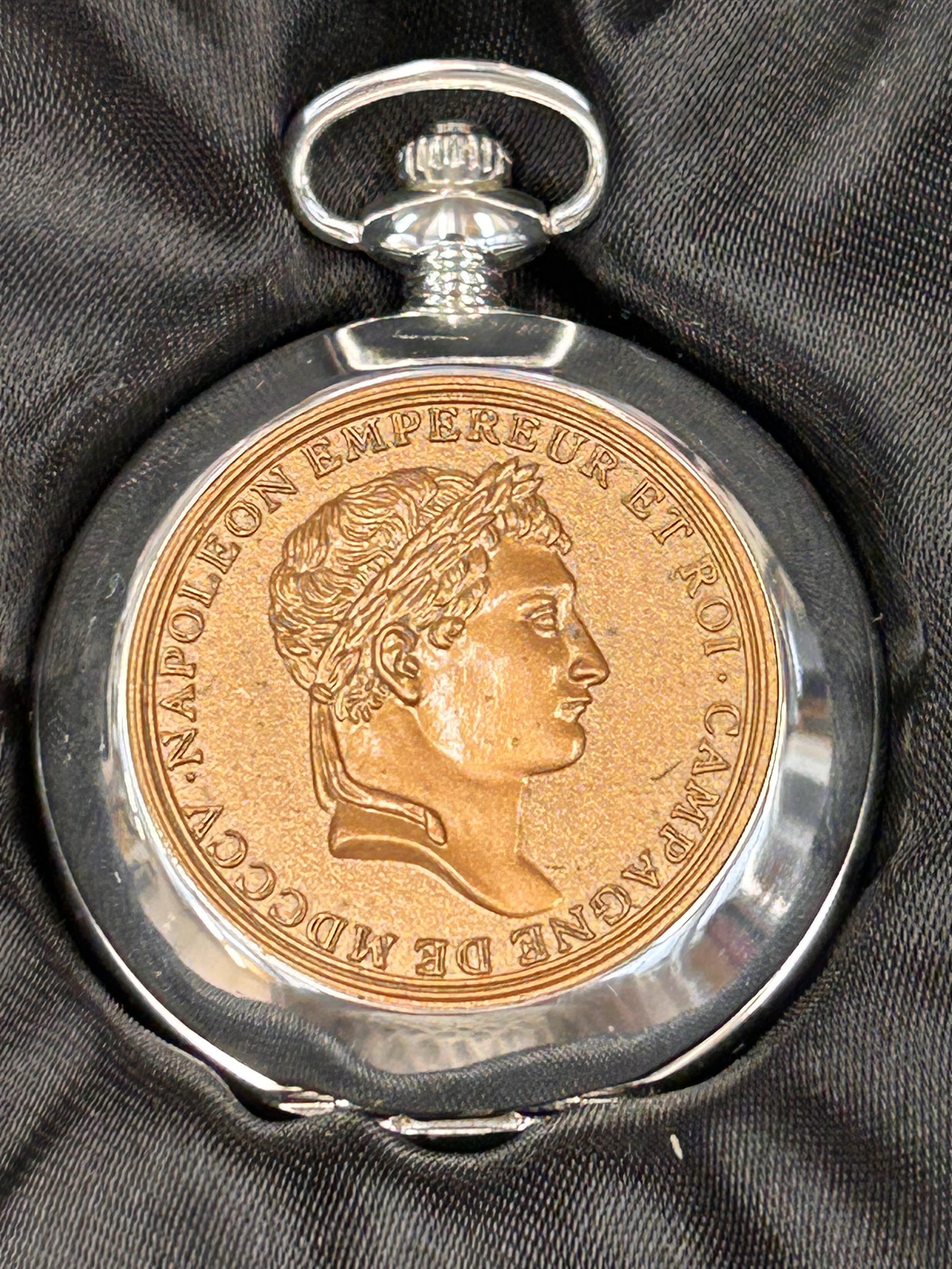 Heritage Collection Napoleon Hand Wind Pocket watch, Running- in box ...