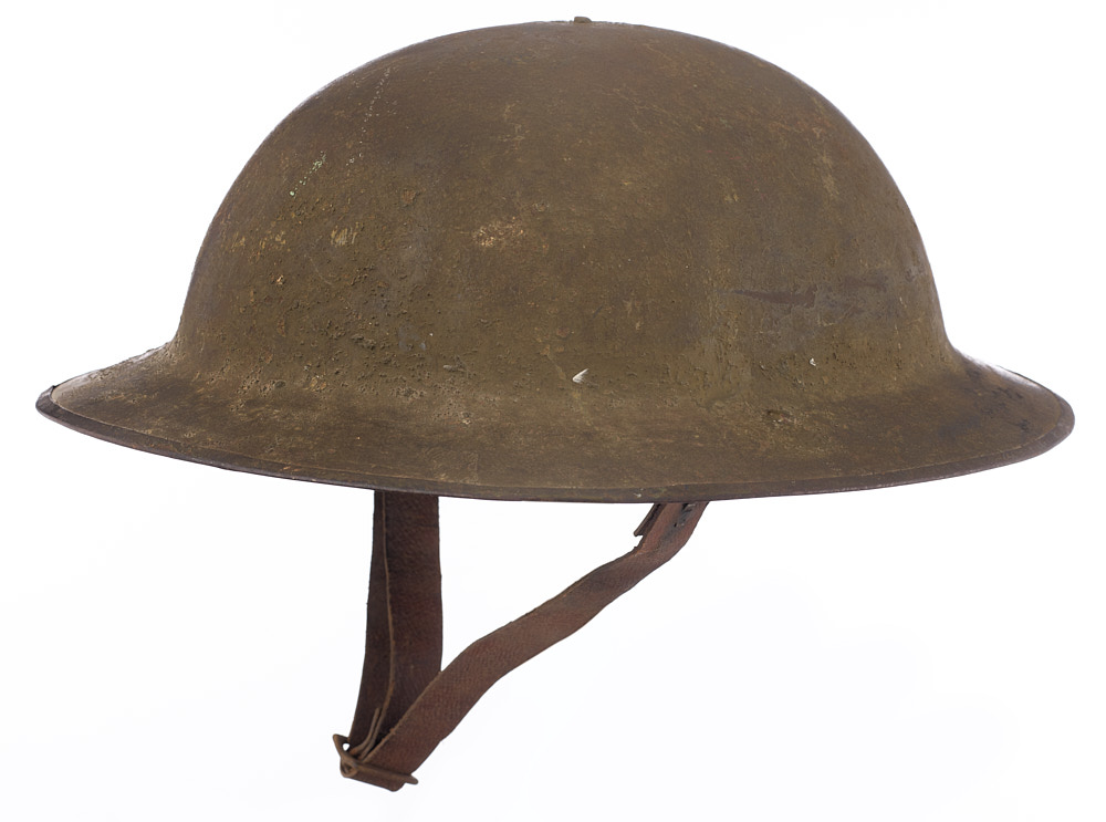 WW1 British Brodie Pattern B Type Helmet. A good example of the pre ...