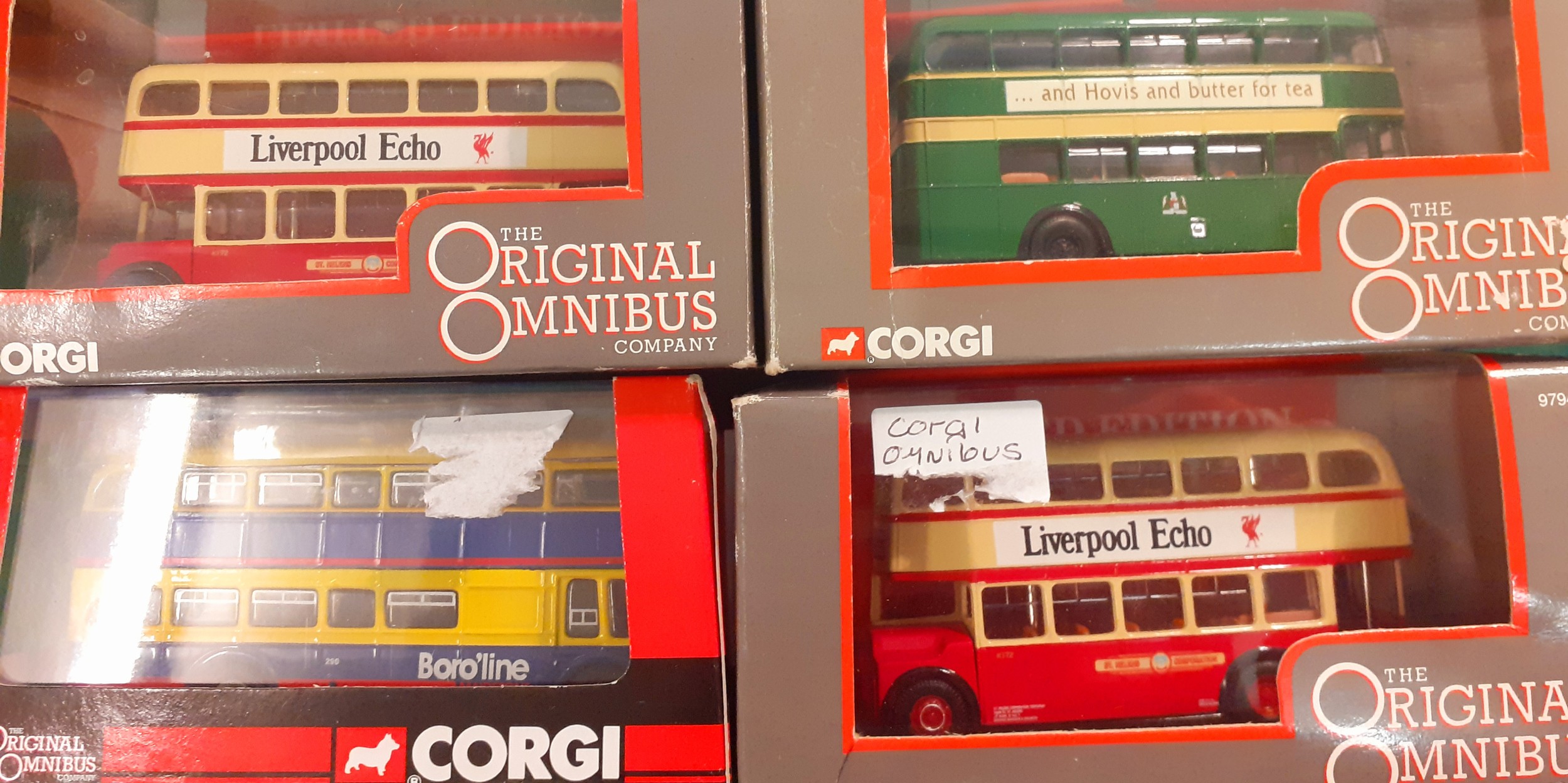 Corgi-A quantity of 21 boxed Original Omnibus and other diecast model ...