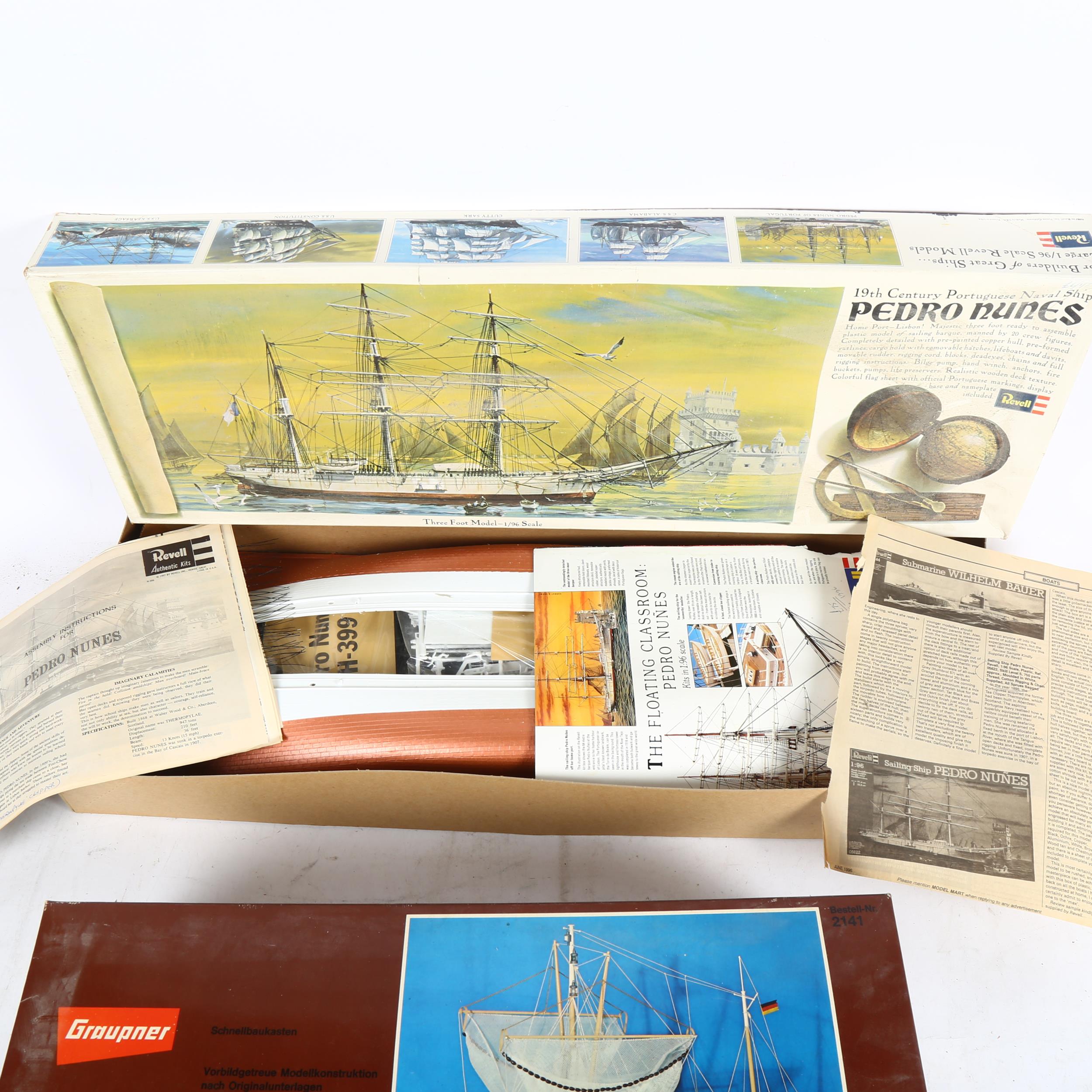 REVELL - a 19th century Portuguese Naval Ship "Pedro Nunes" plastic ...