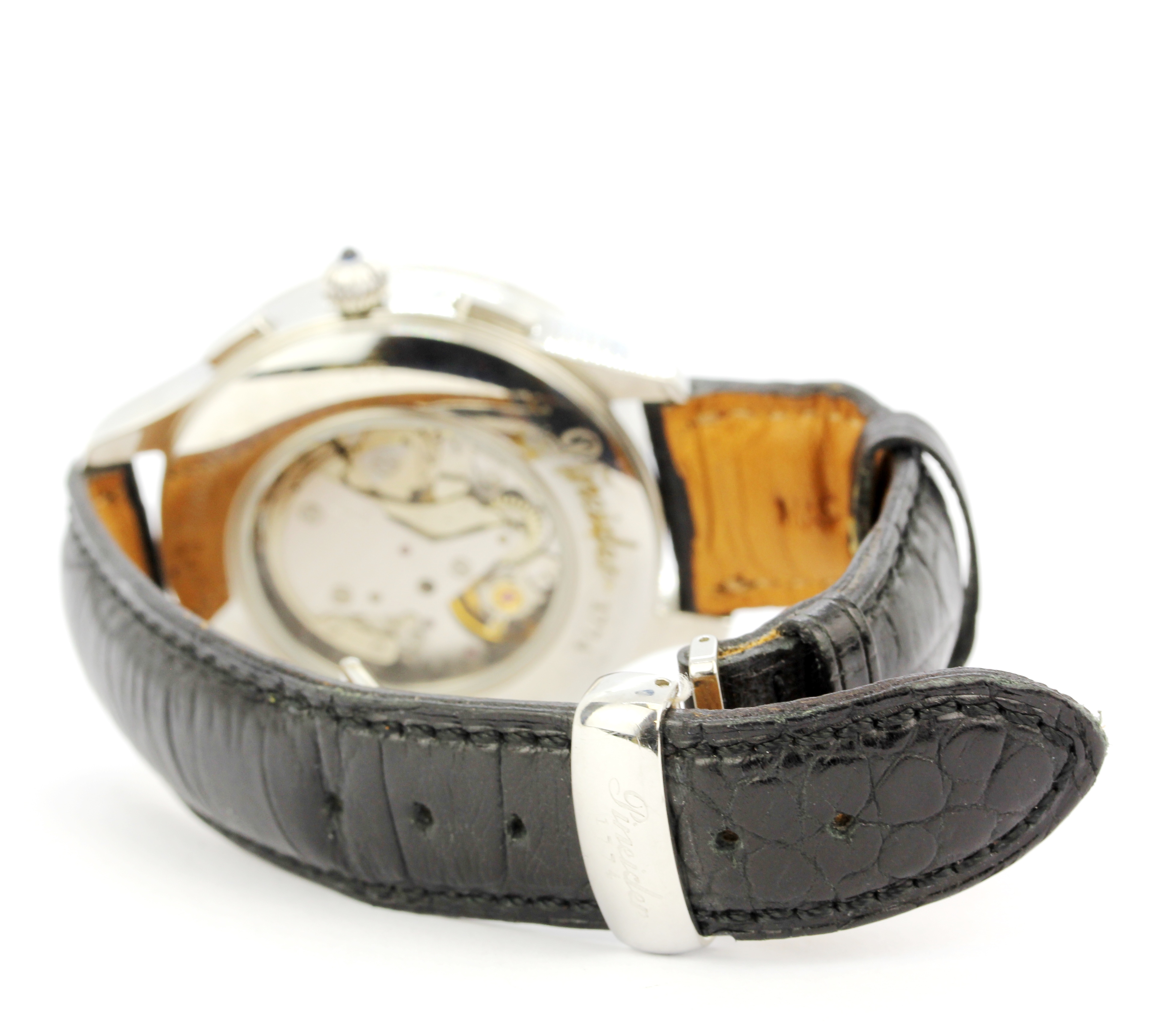 An automatic Pineider 1774 'chronographe' wristwatch (no. 1002, 527) on ...