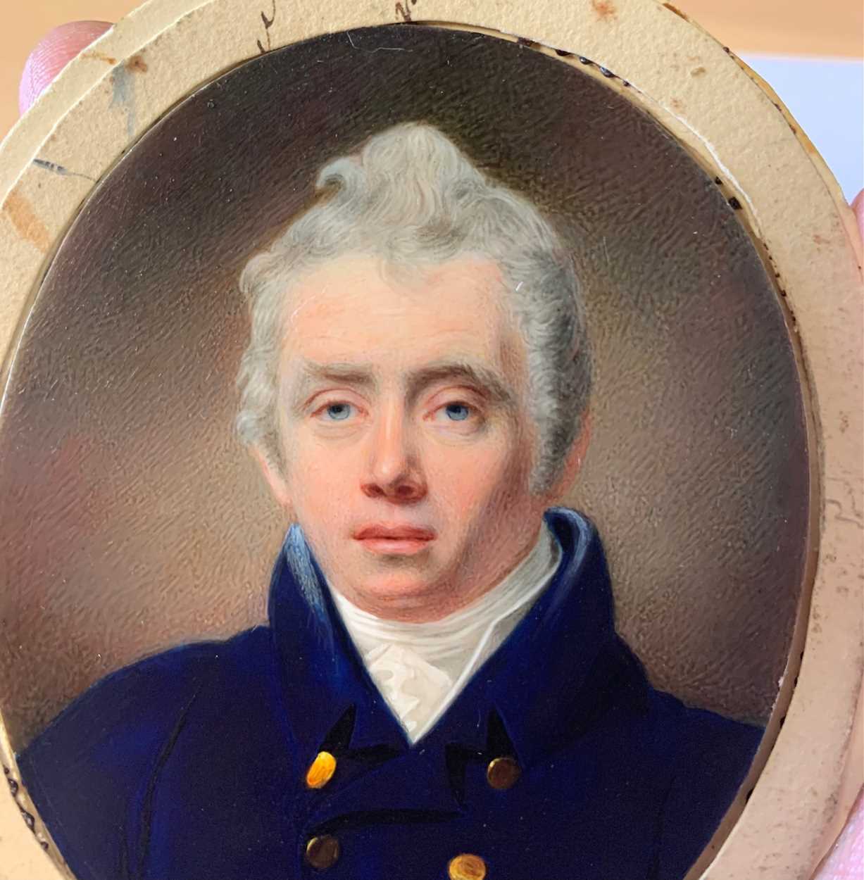 John Cox Dillman Engleheart (1784-1862) Portrait miniature of a ...
