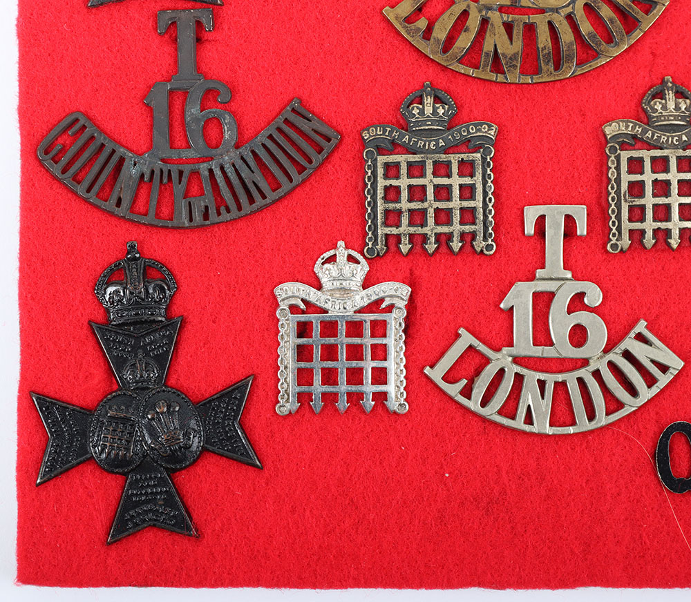 Grouping of 16th (County of London) Battalion ‘Queens Westminster ...