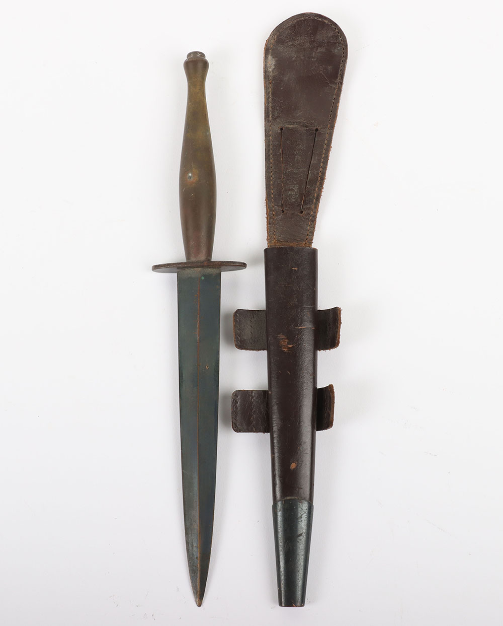 Unusual Variation WW2 2nd Pattern Fairbairn Sykes (F.S) Commando Knife ...