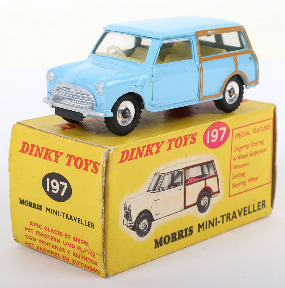 Dinky Toys 199 Austin Seven Countryman pale blue body scarce yellow ...