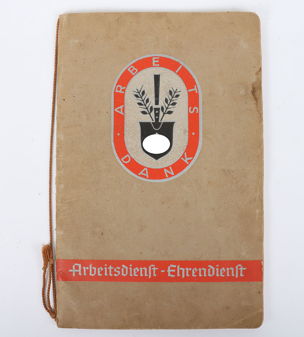 German 1935 RAD Photograph Album: Service album of MAX BARTZ showing ...