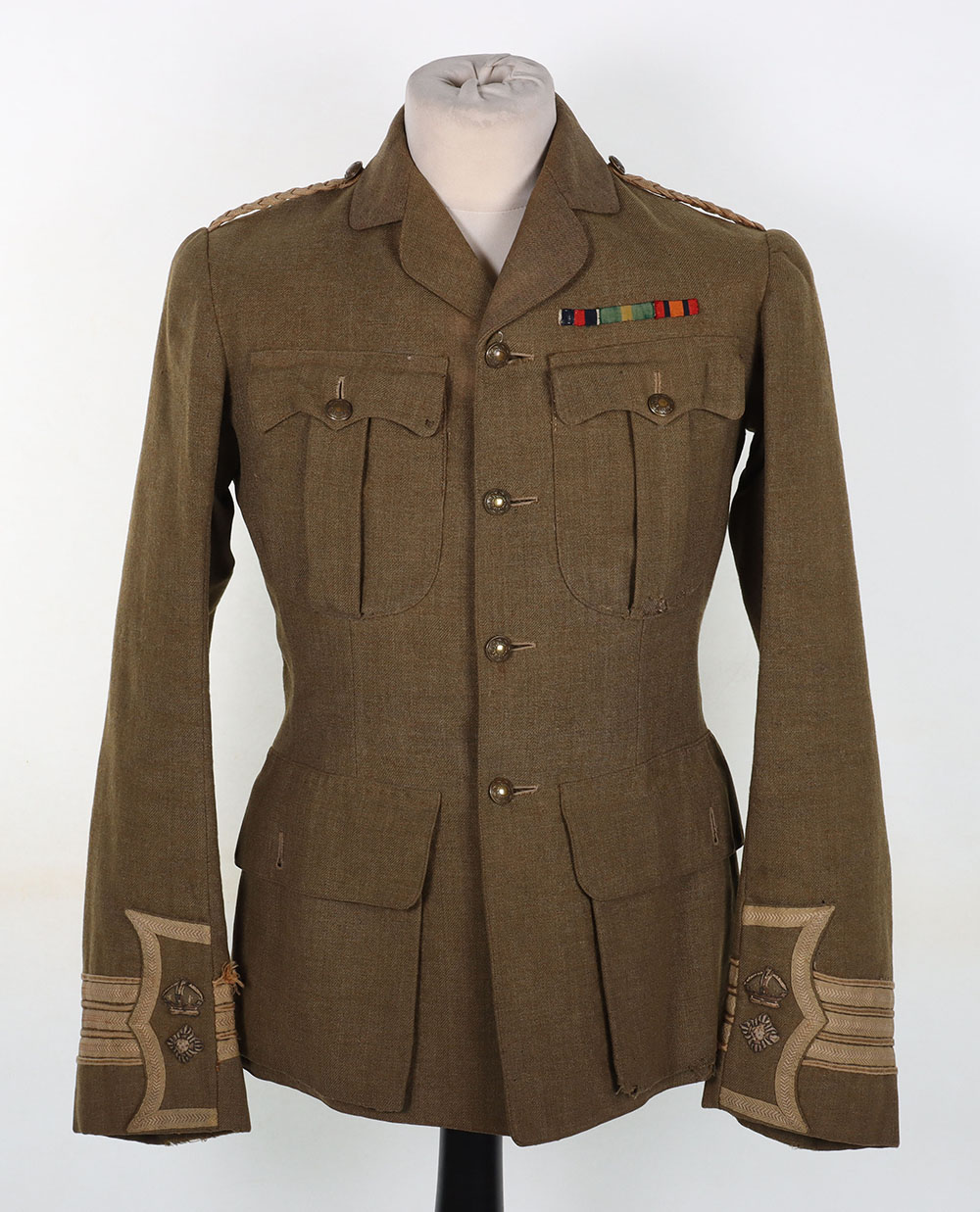 Post 1902 British Cuff Rank Tunic of Lieutenant Colonel A C Nicholson ...
