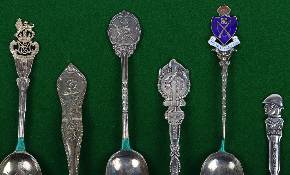 Grouping of Mostly Commonwealth Nations Hallmarked Silver and Plated ...