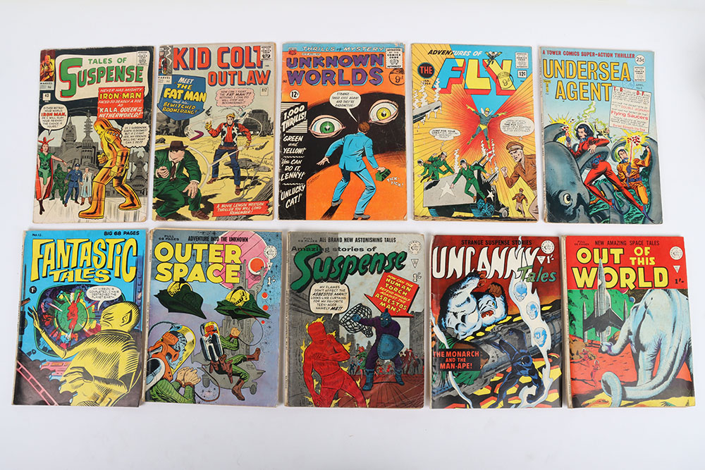 Alan Class Comics No13 Out of This World, No71 Uncanny Tales, No33 ...