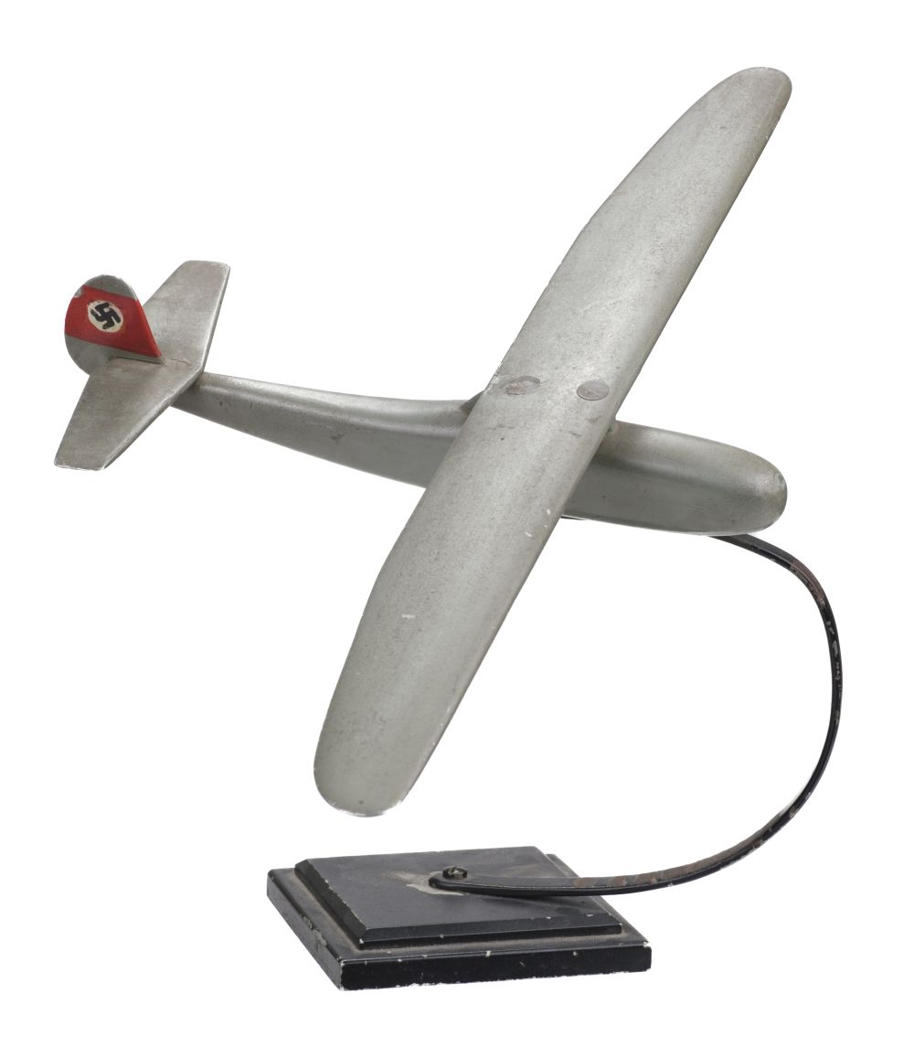 * Model Aircraft. A pre WWII metal model of a Luftwaffe gull-wing ...