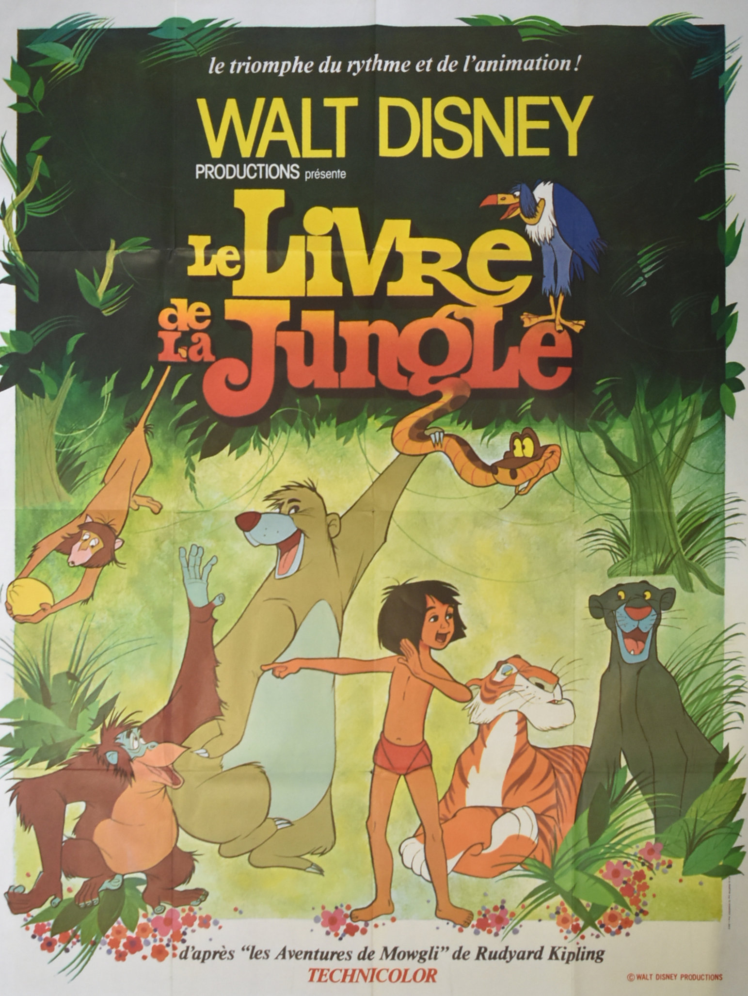 POSTERS - WALT DISNEY - PETER PAN & THE JUNGLE BOOK - ONE SHEETS ...