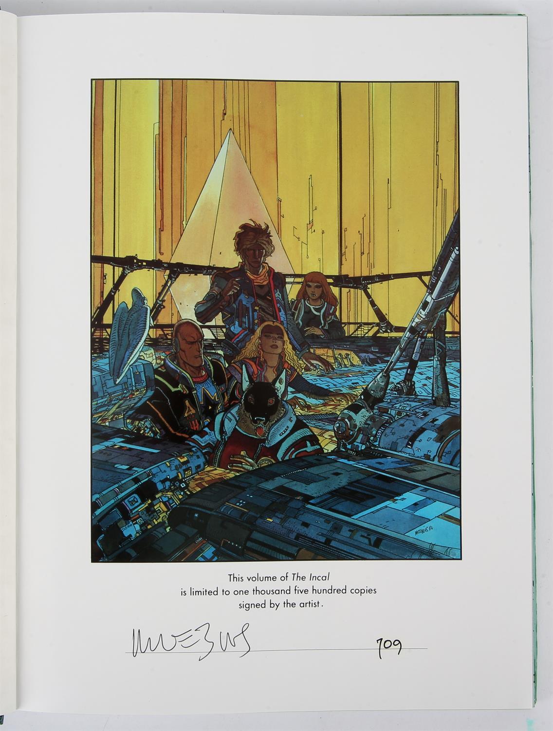 JODOROWSKY (Alexandro) and Jean Giraud Moebius. Moebius 3: The Incal ...