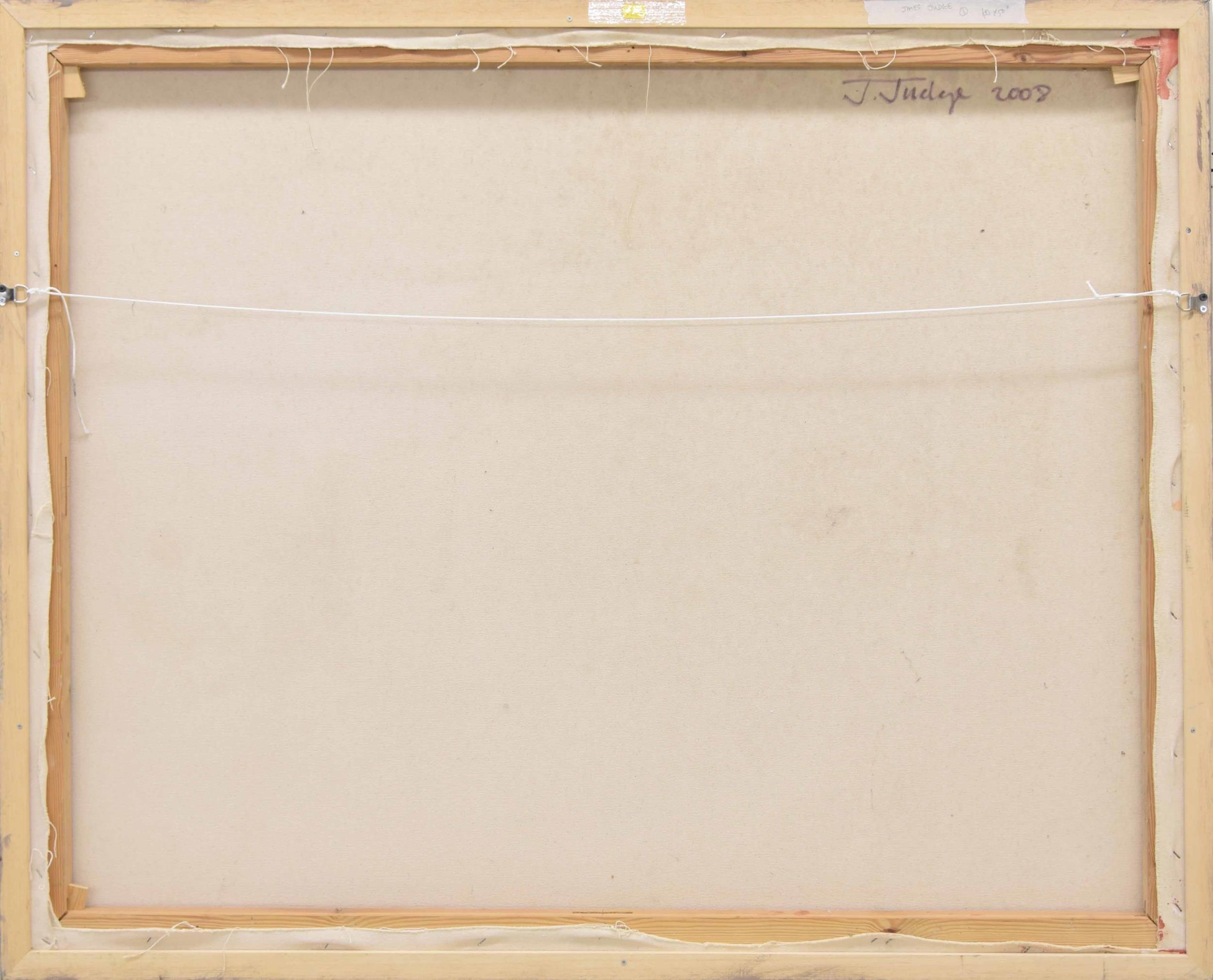 James Judge (b. 1958) - Abstract shoreline landscape, inscribed with ...
