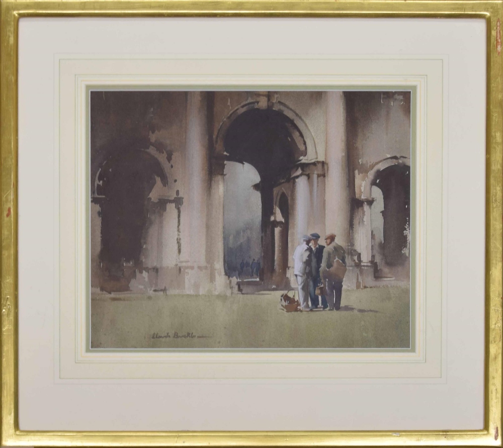 Claude Henry Buckle RI., RSMA., (1905-1973) - "Idle Gossip", three ...