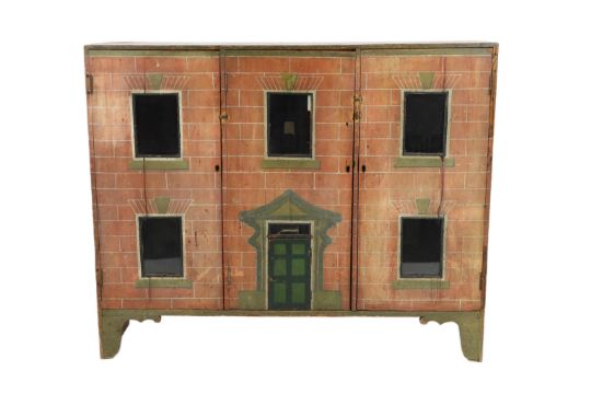 'Wingate House': An English cupboard house, early 19th century ...