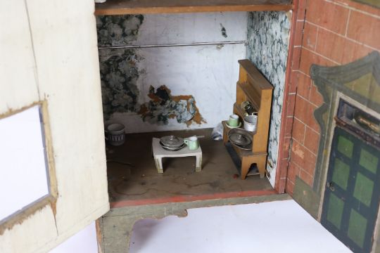 'Wingate House': An English cupboard house, early 19th century ...