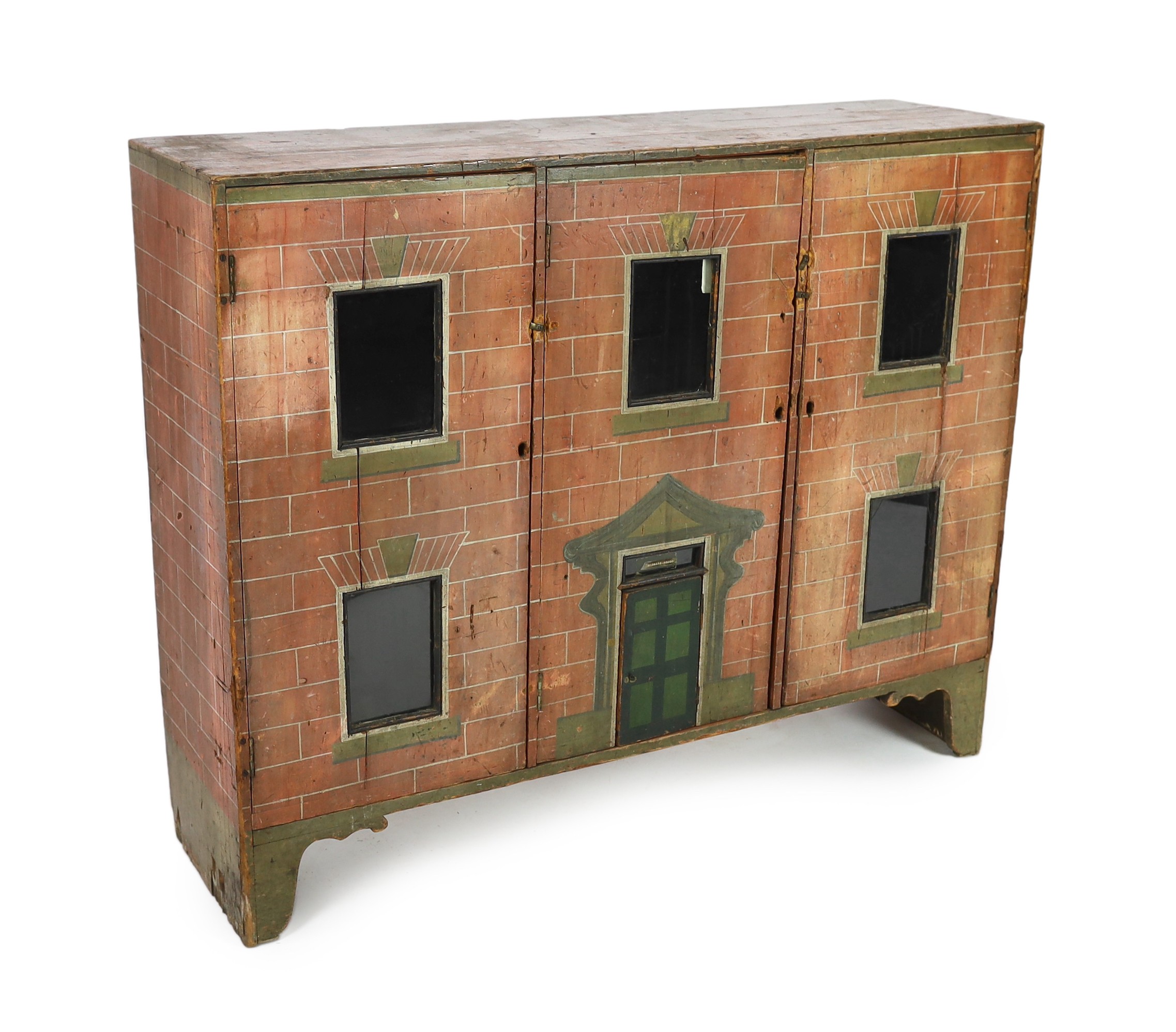 'Wingate House': An English cupboard house, early 19th century ...