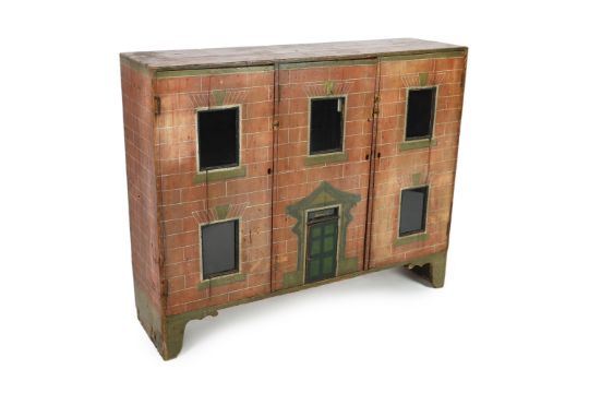 'Wingate House': An English cupboard house, early 19th century ...