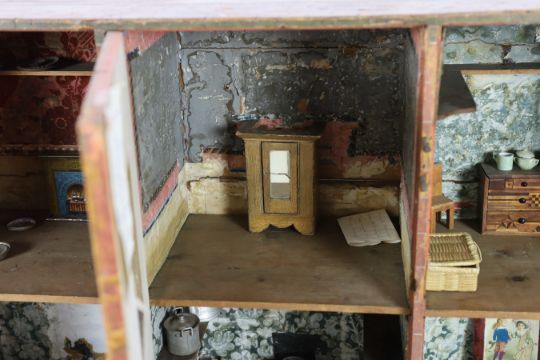 'Wingate House': An English cupboard house, early 19th century ...
